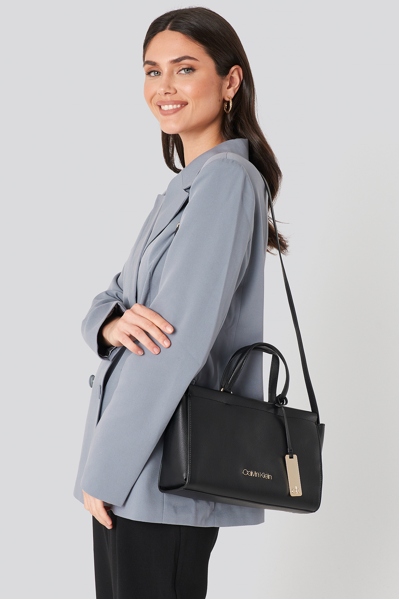 Enfold Med Tote Bag Black | NA-KD