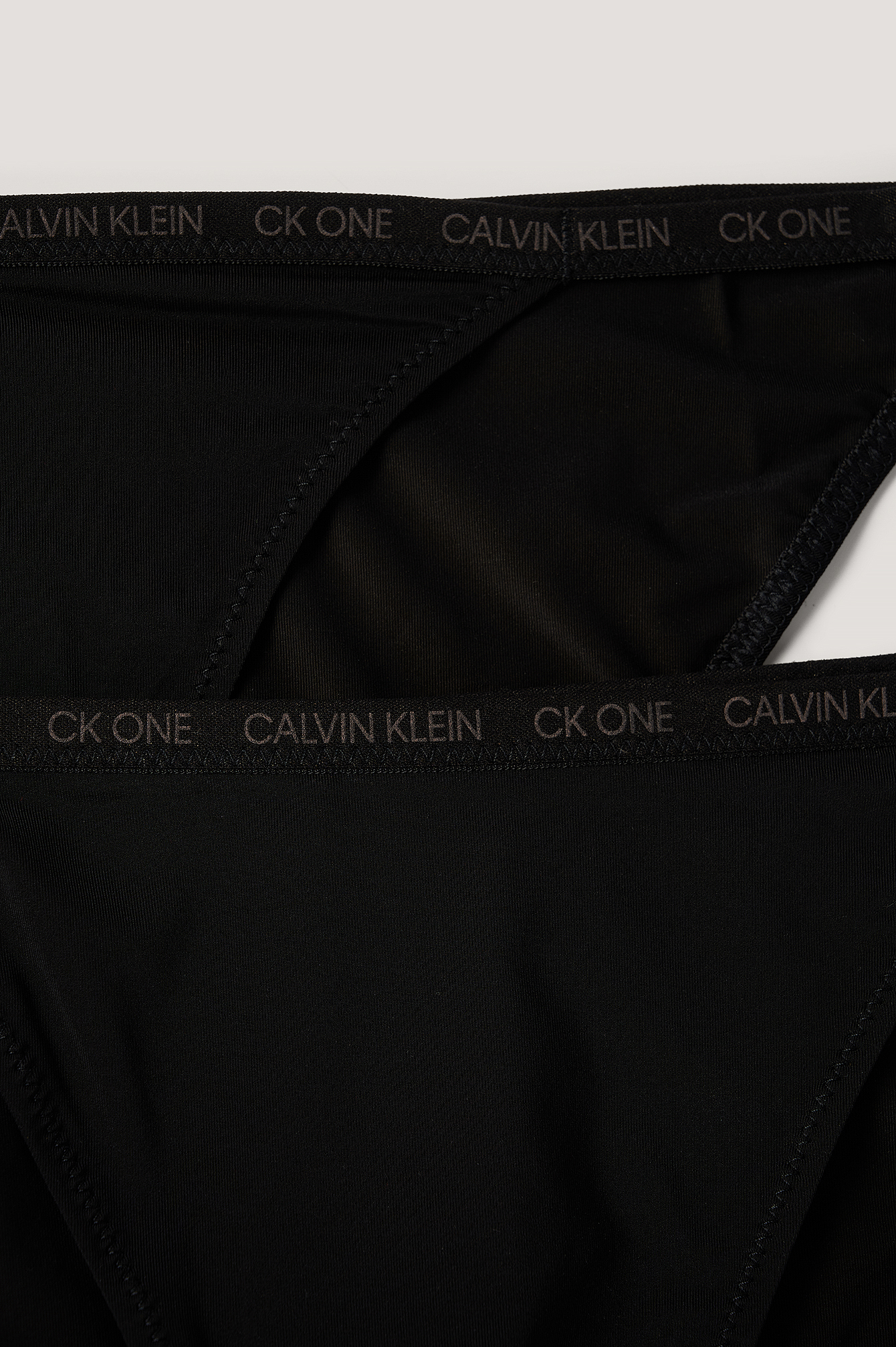 String Bikini 2-Pack Black | na-kd.com