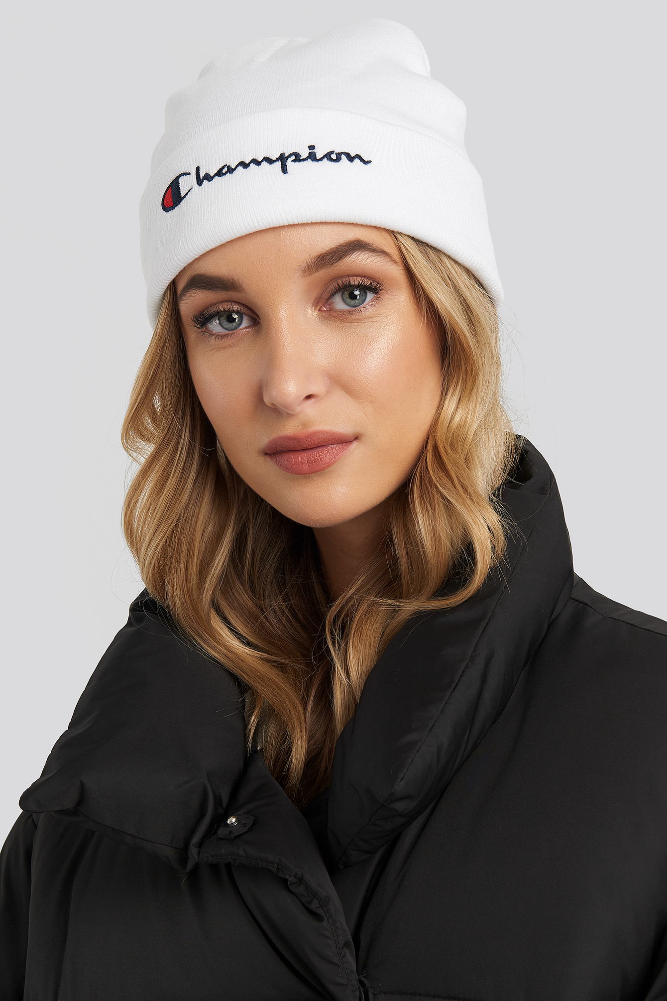 Champion Beanie Cap - White | ModeSens