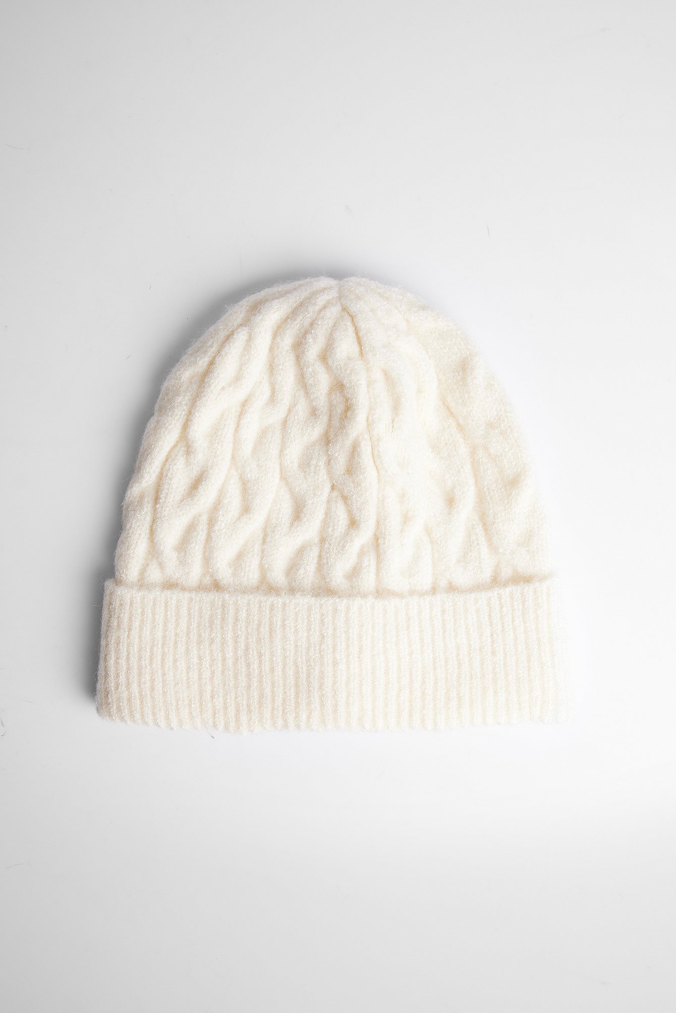 Classic Beanie Offwhite | NA-KD