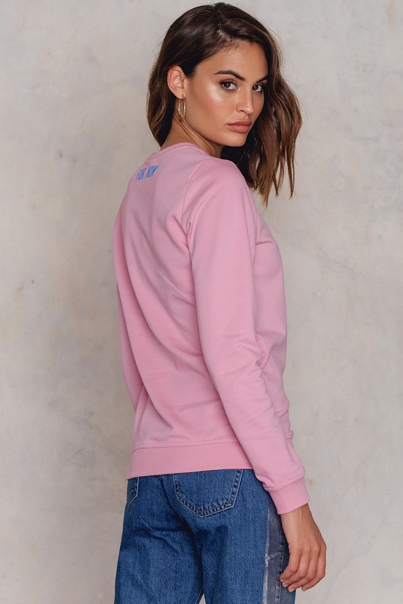 Ciao Sweat Pink | na-kd.com