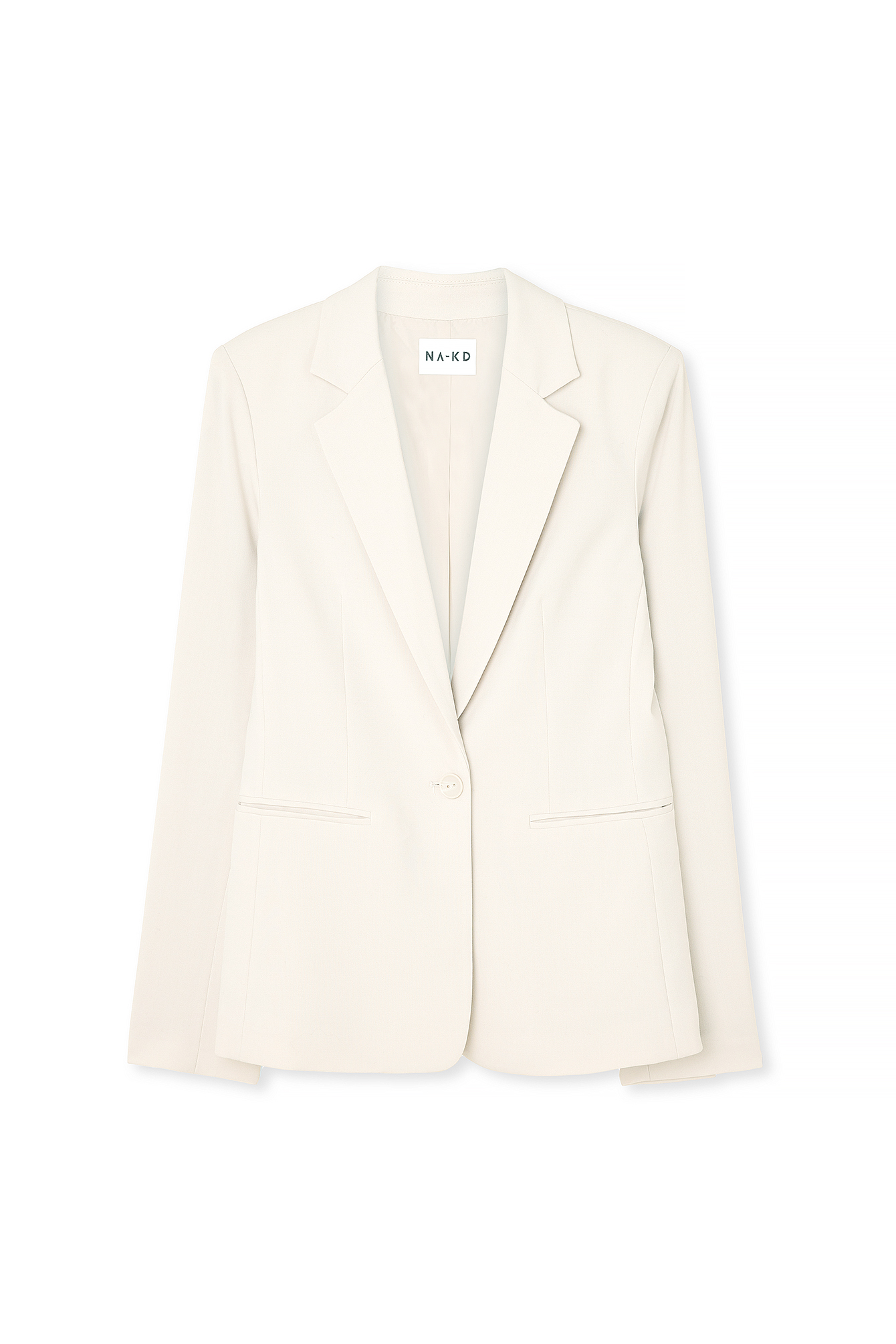 Fitted Blazer Beige | NA-KD