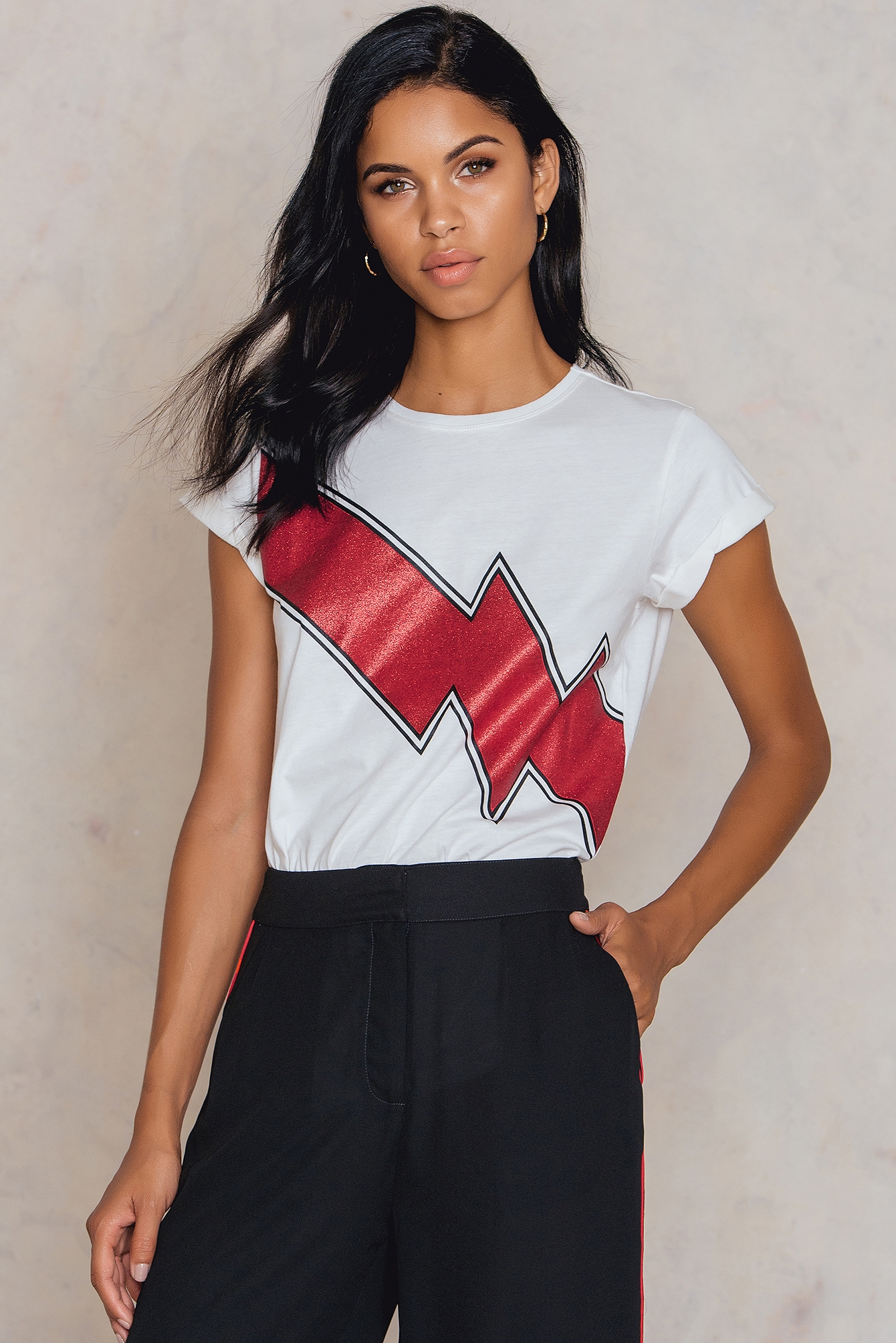 Lightning SS Top Multicolor | NA-KD