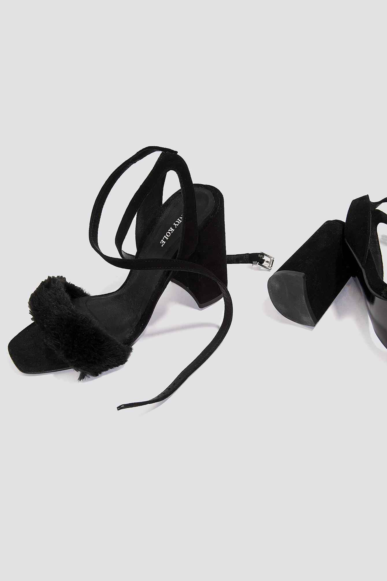Lydia Suede Black | NA-KD