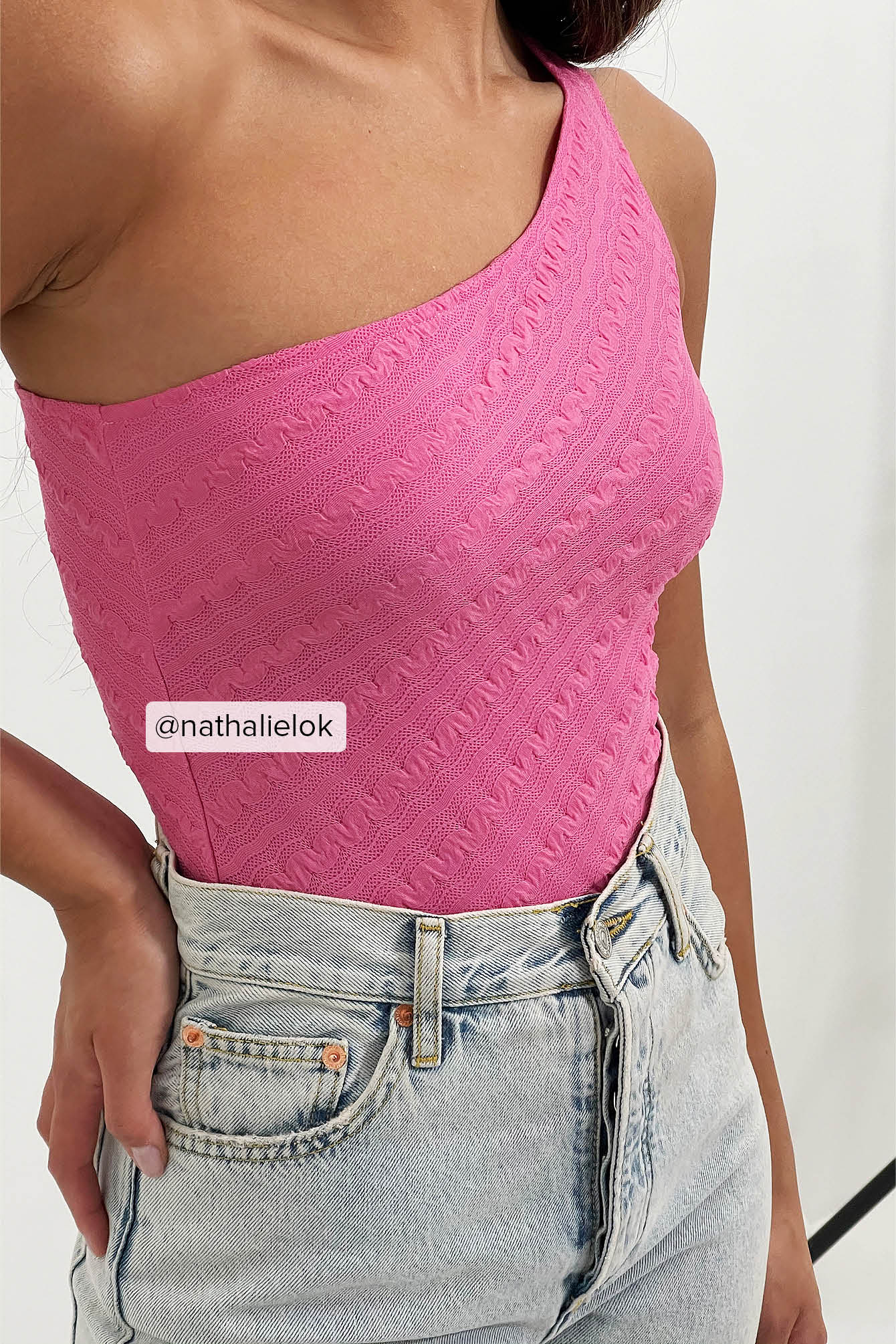 Triple Knot Top Pink | na-kd.com