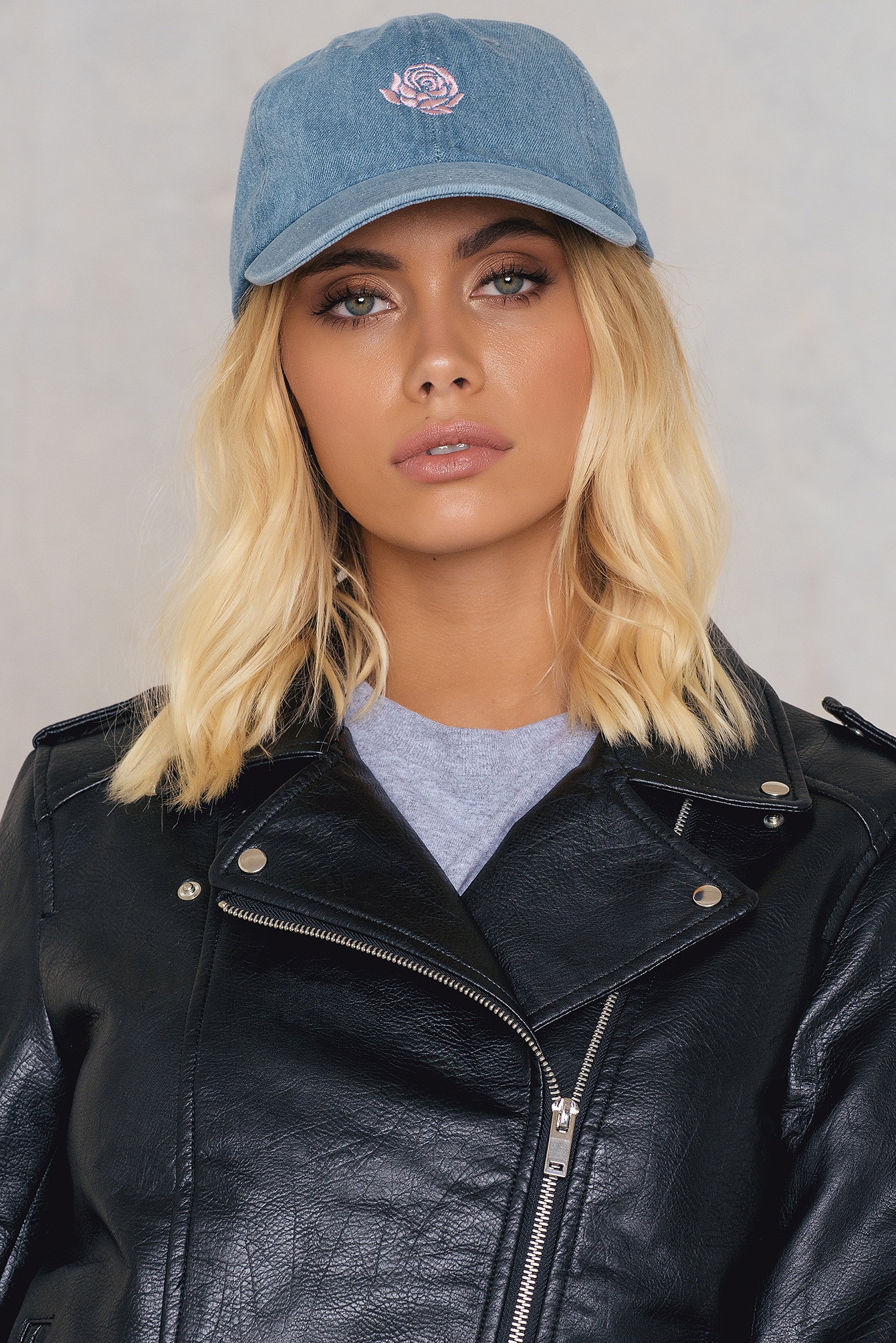 Rose Denim Hat Blue | NA-KD