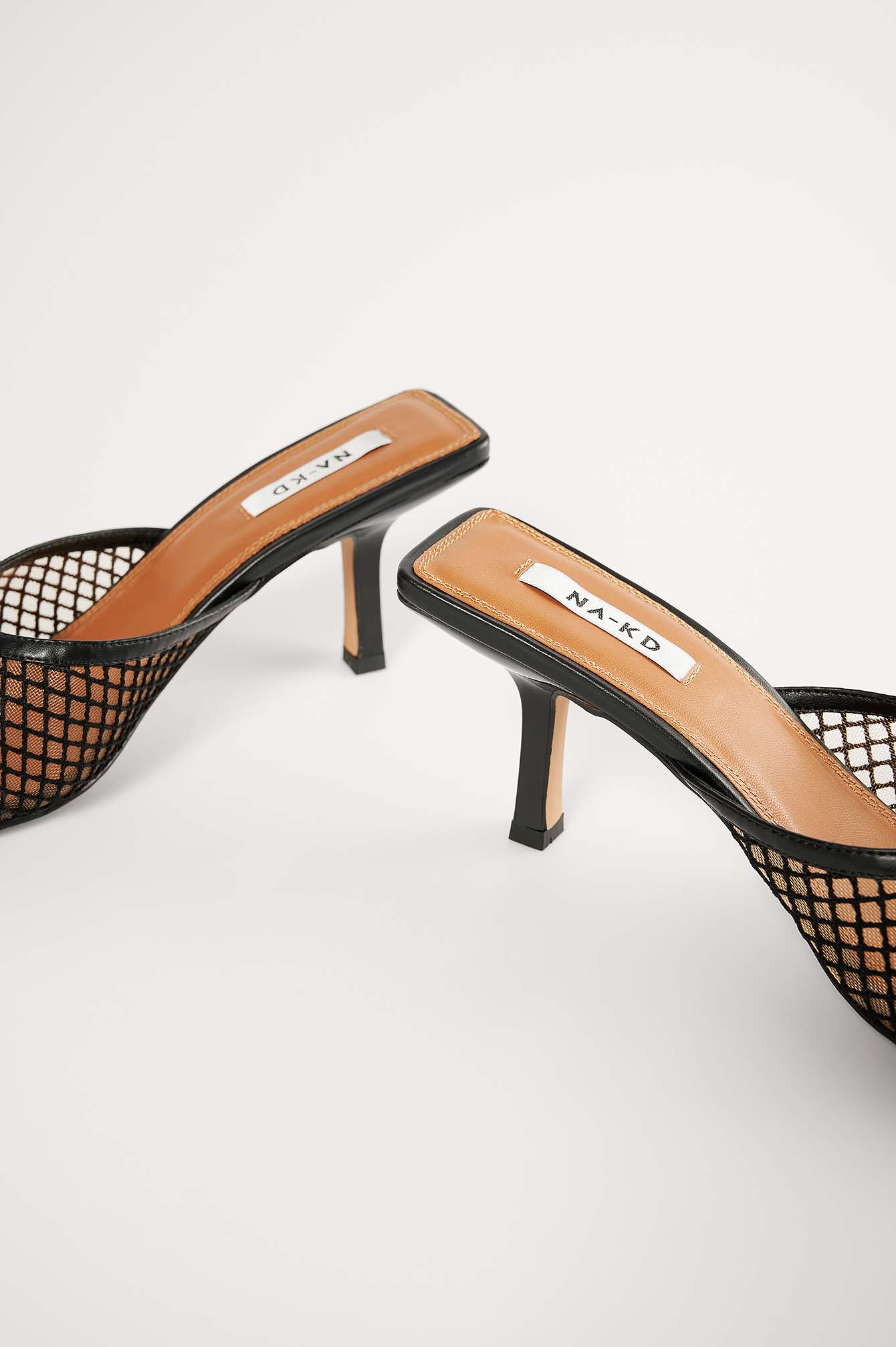Mesh Heels Black | na-kd.com