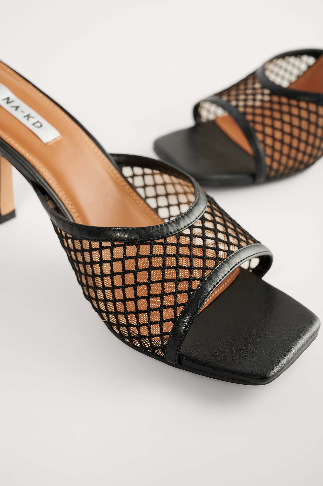 Mesh Heels Black | na-kd.com