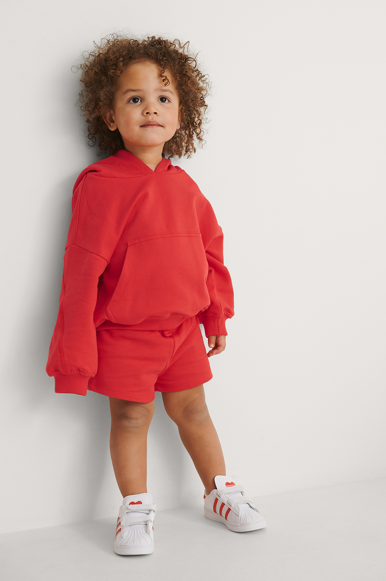 Basic Short Jersey Shorts Red | NA-KD