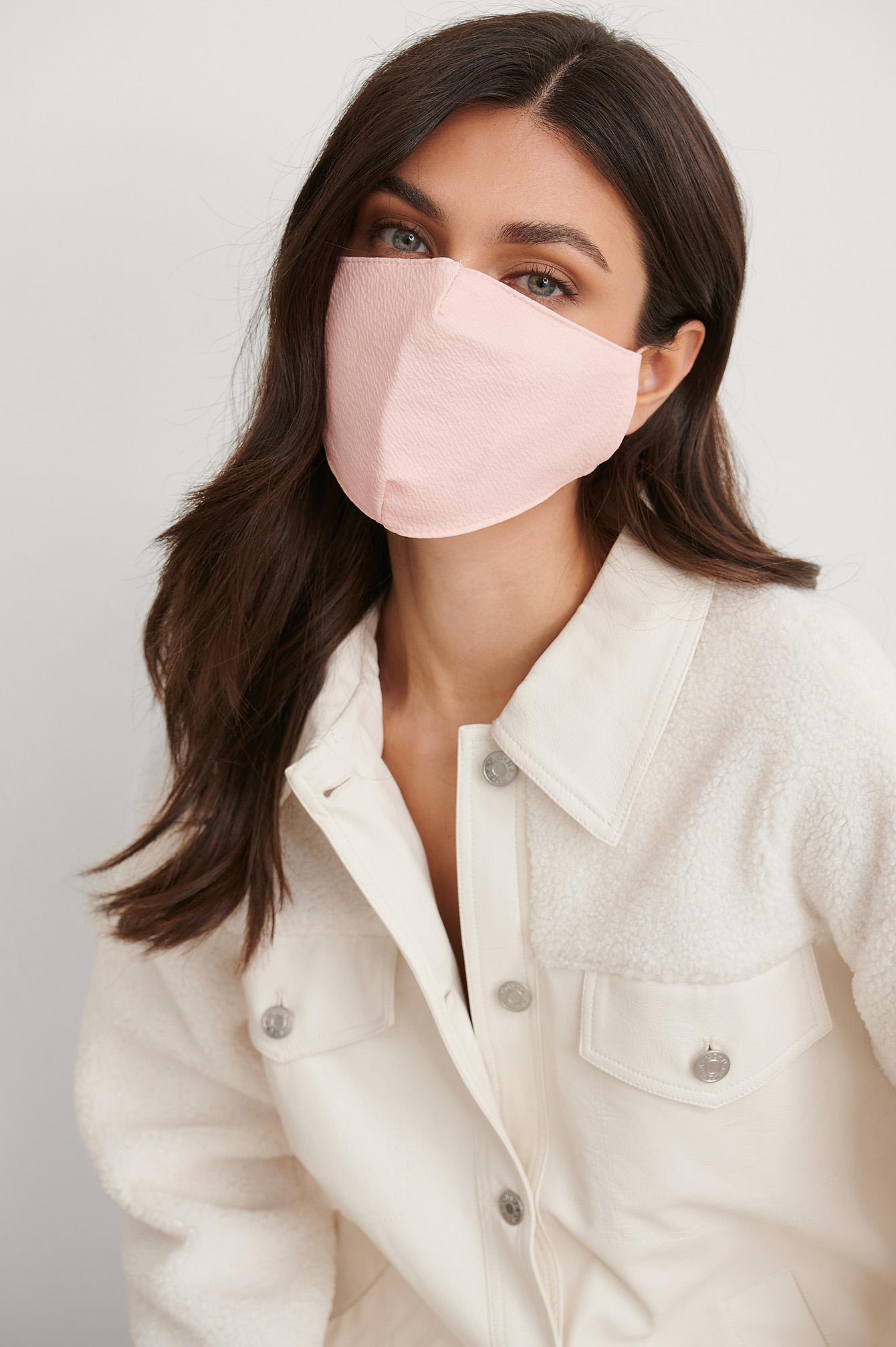 2-Pack Textured Face Masks Multicolor | na-kd.com