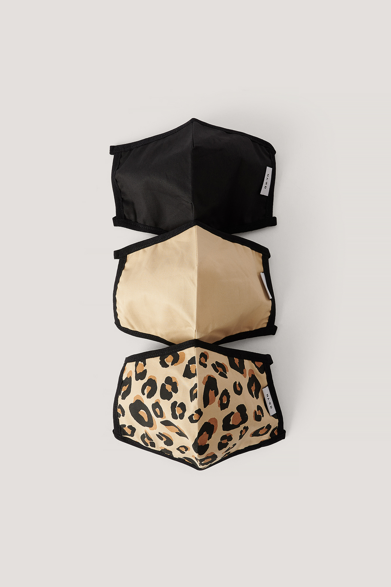 3-Pack Face Masks Multicolor | NA-KD