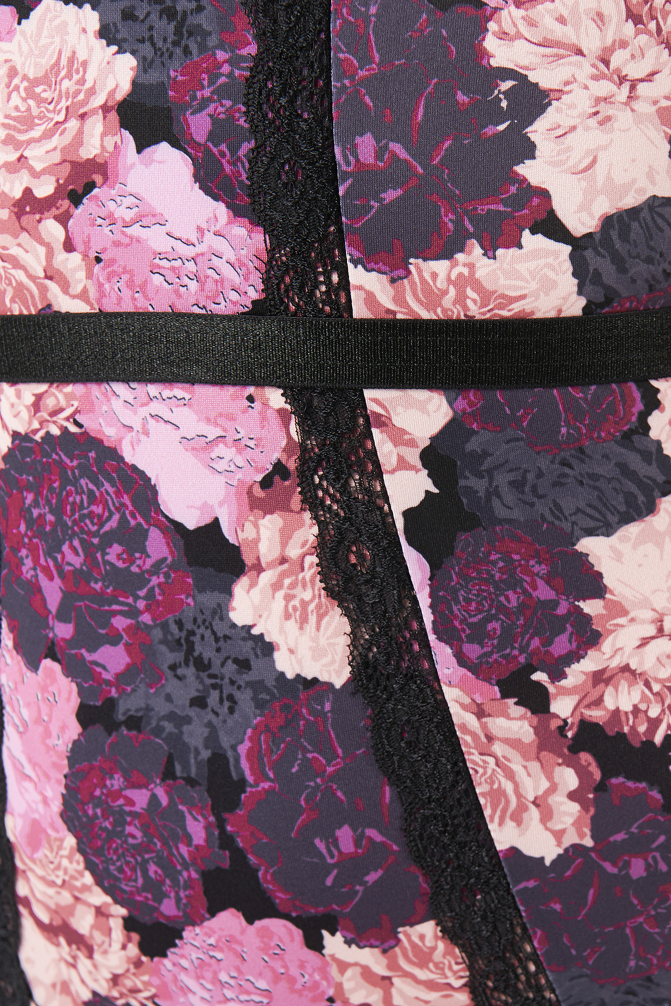 All Over Pink Flower Bodysuit Multicolor | na-kd.com