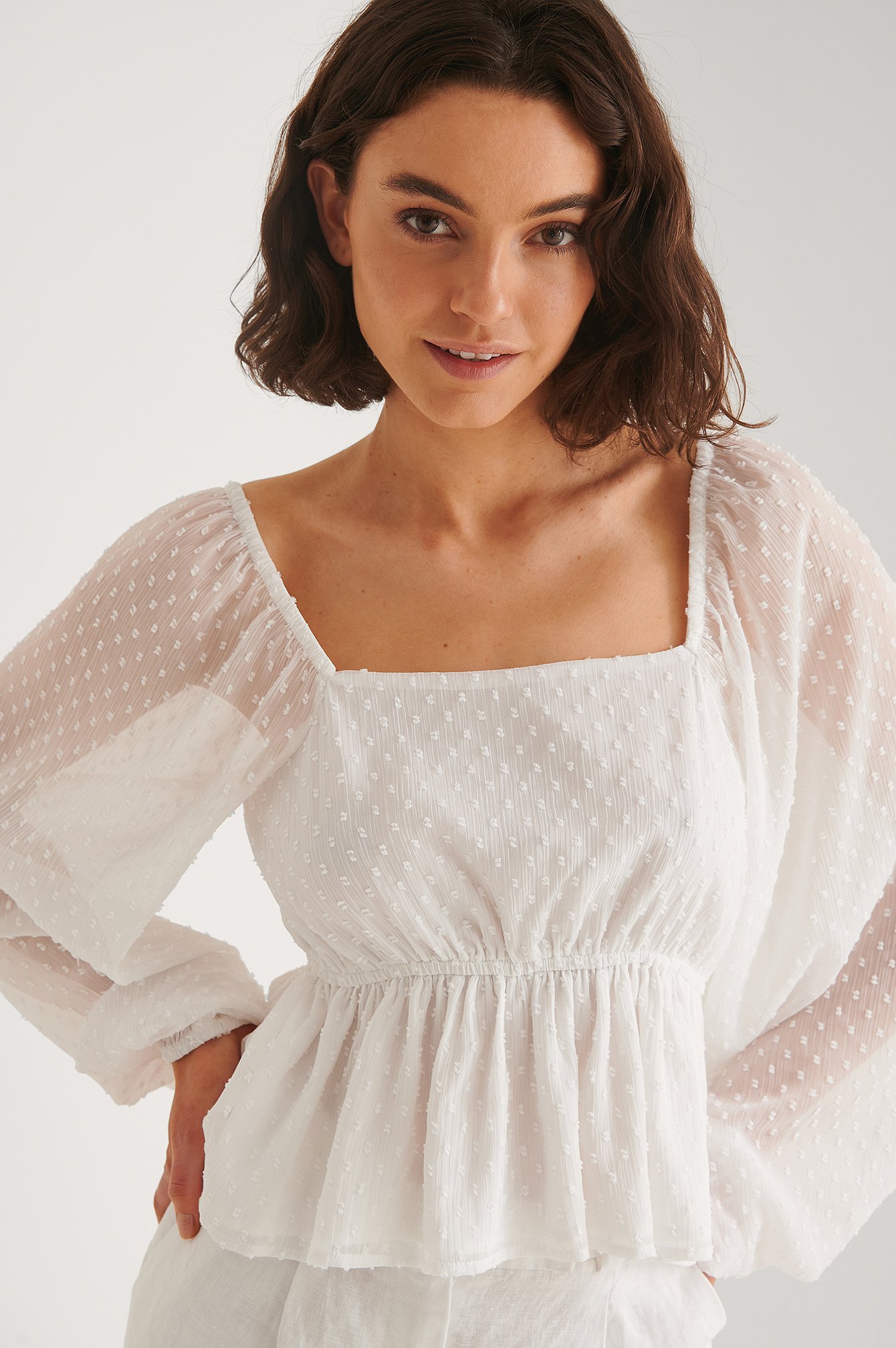 Flowy Blouse White | na-kd.com