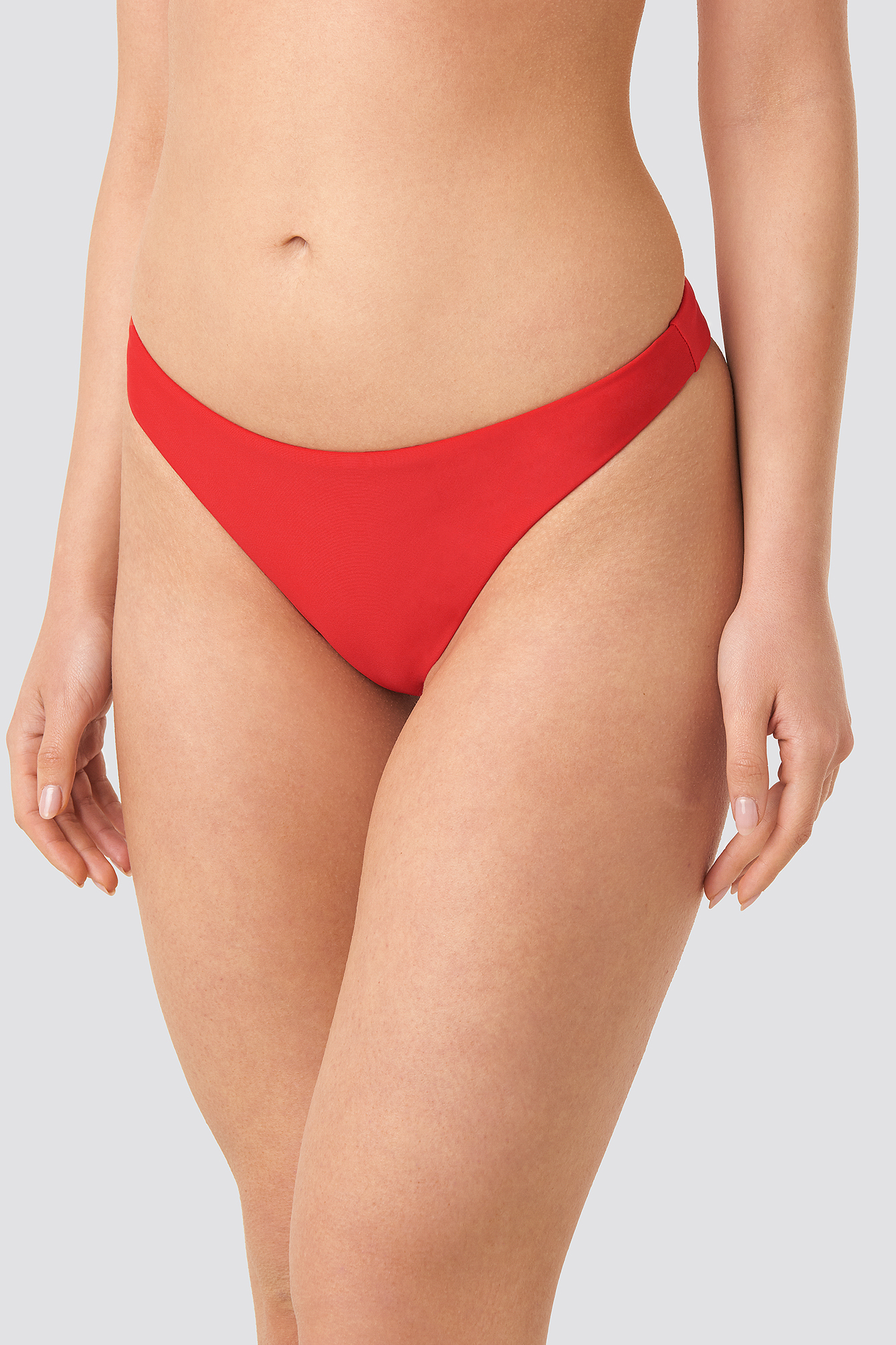 Basic Bikini Panty Red | na-kd.com