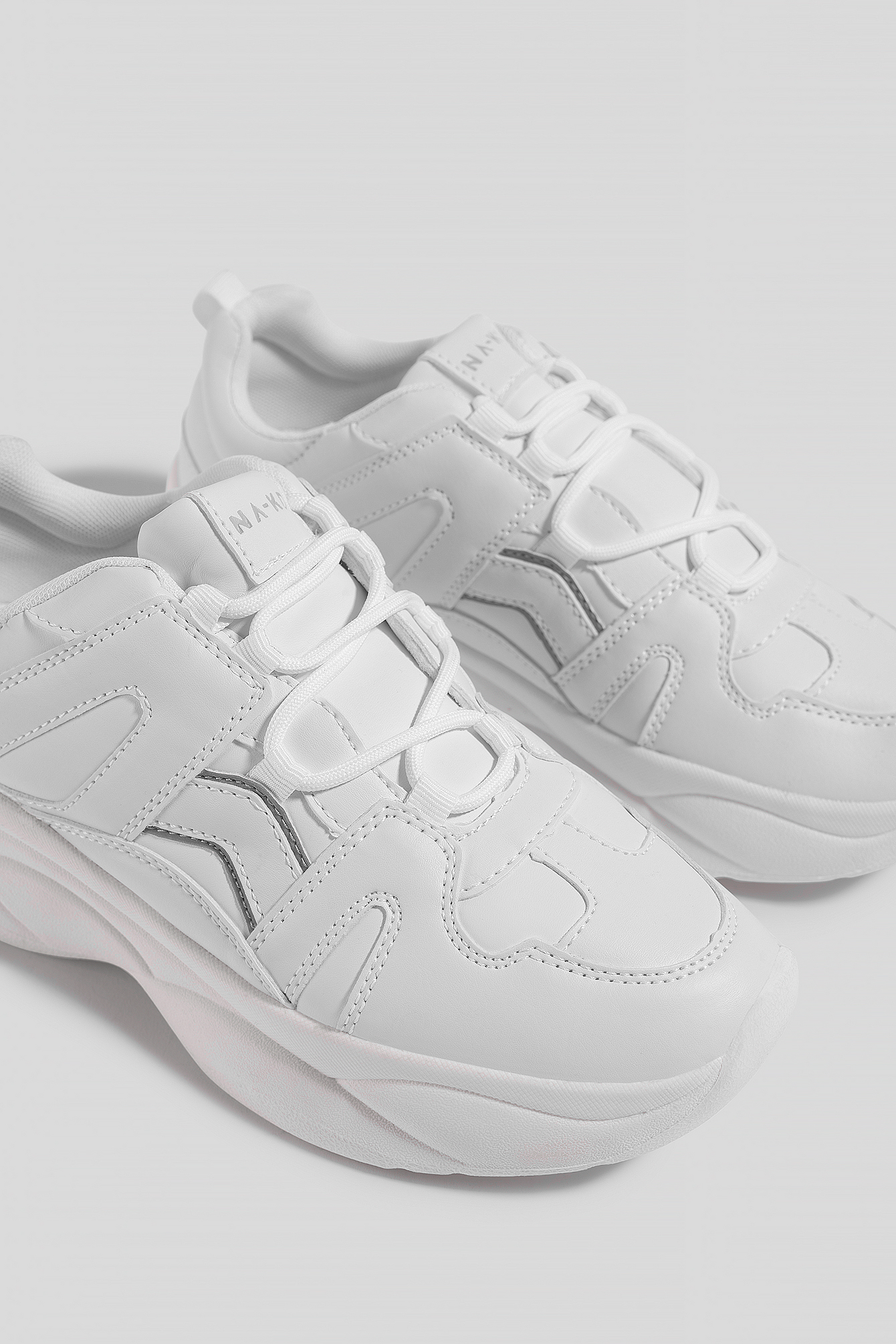 Basic Sporty Trainers White | NA-KD