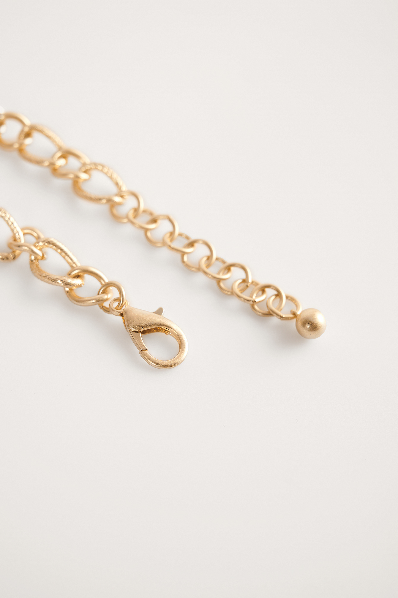 Big Coin Chain Necklace Gold | na-kd.com