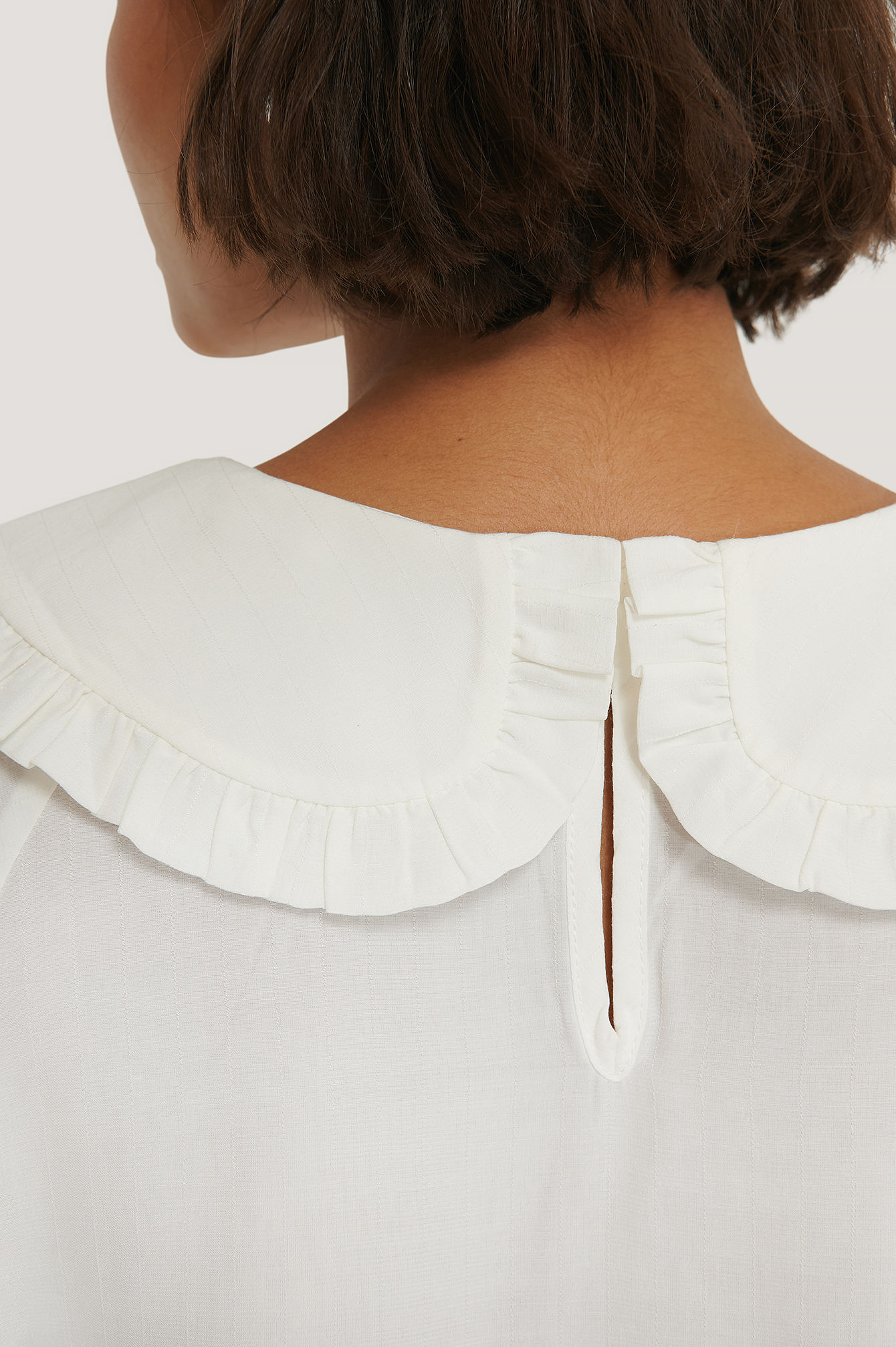 Big Collar Blouse White | na-kd.com
