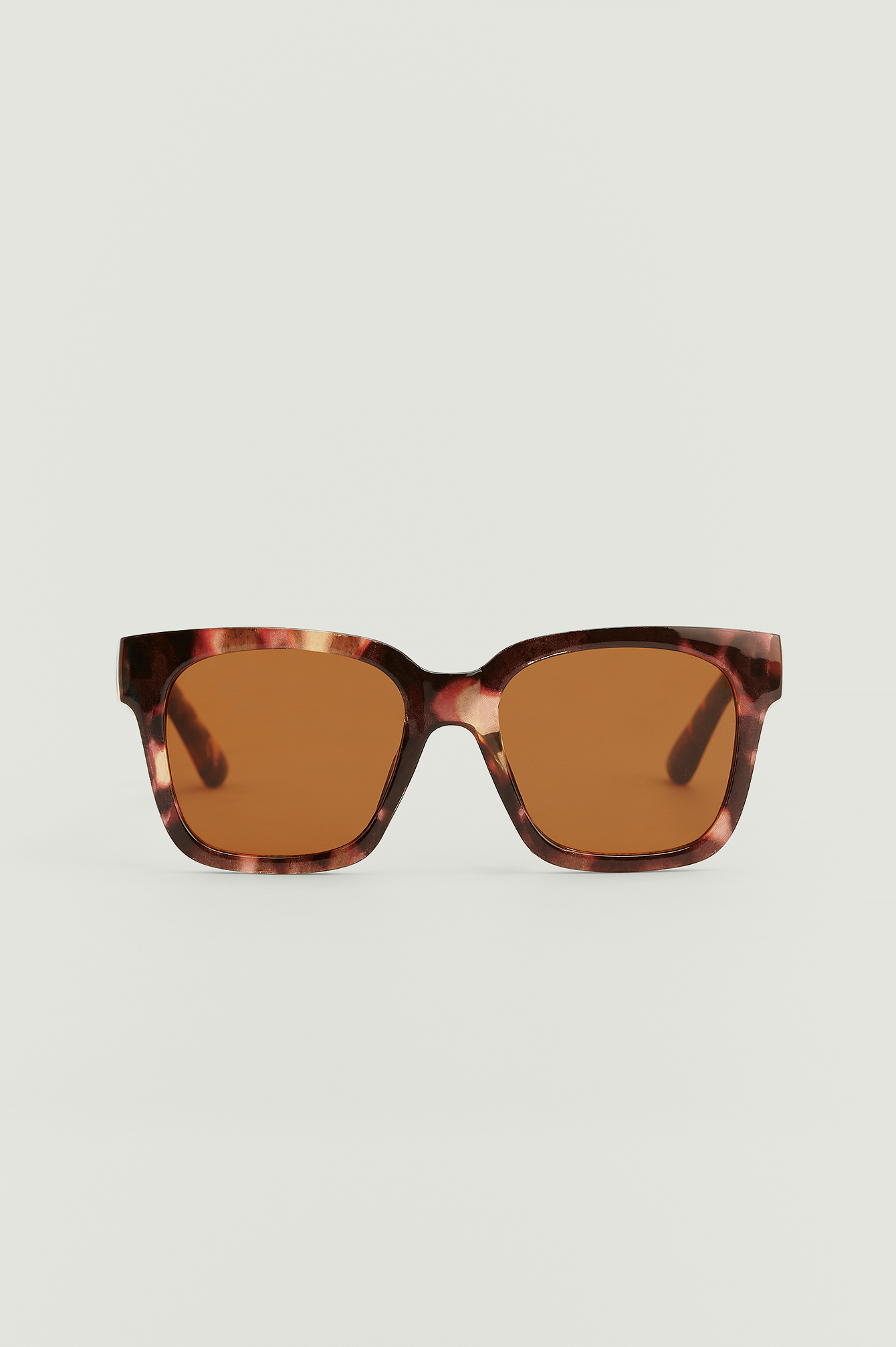 Big Rounded Edge Sunglasses Brown | na-kd.com