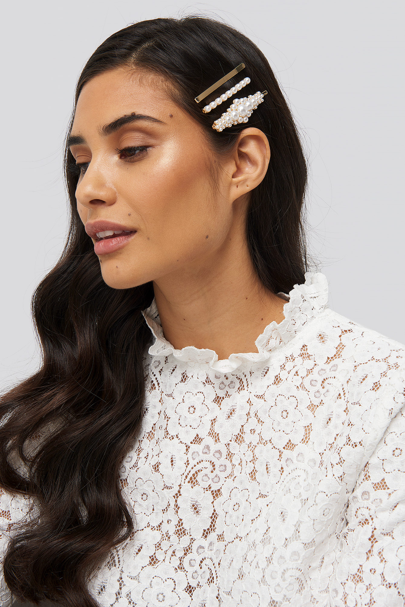 Italy Hair Clips Gold | na-kd.com