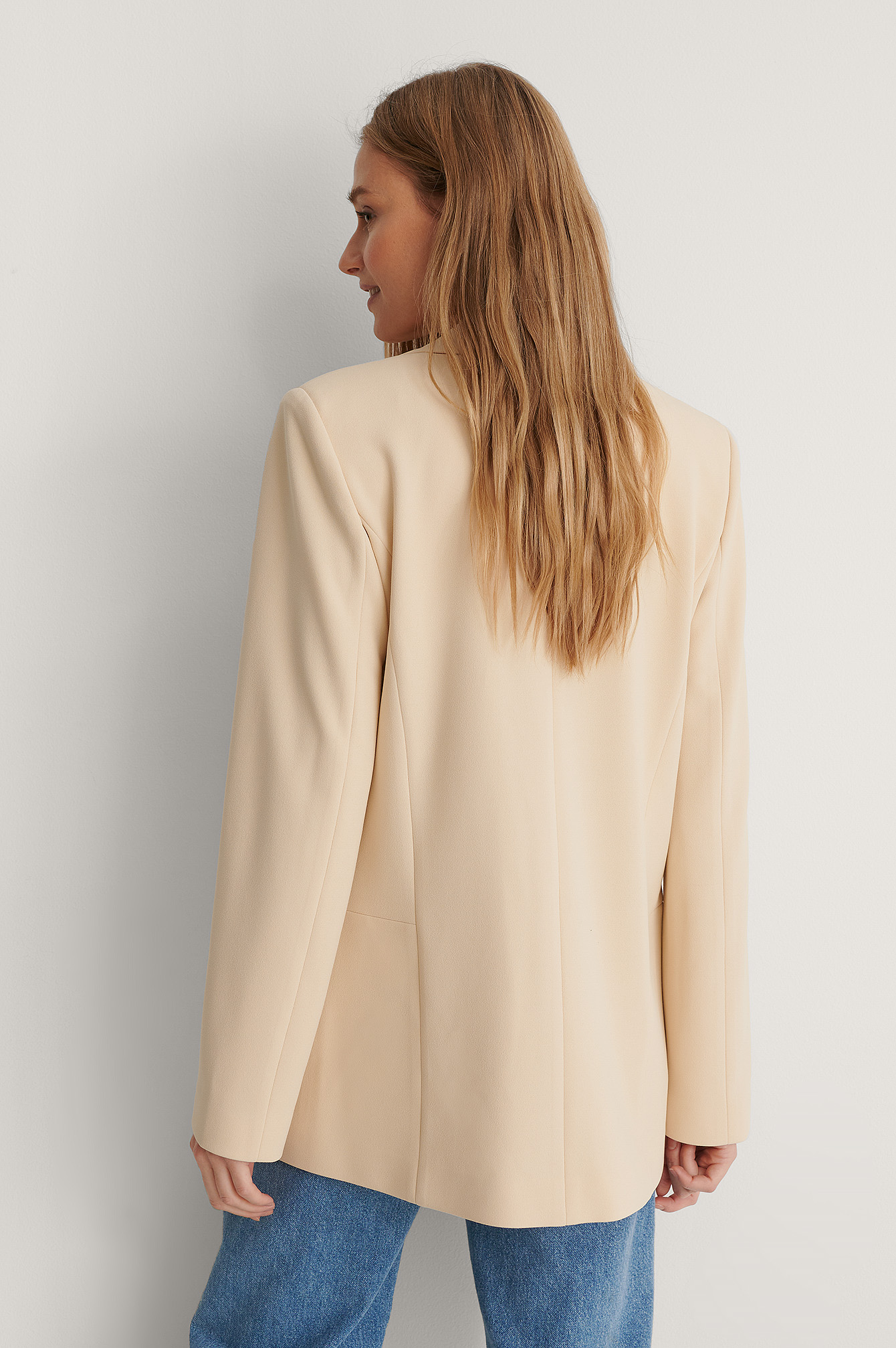Classic Blazer Beige | na-kd.com