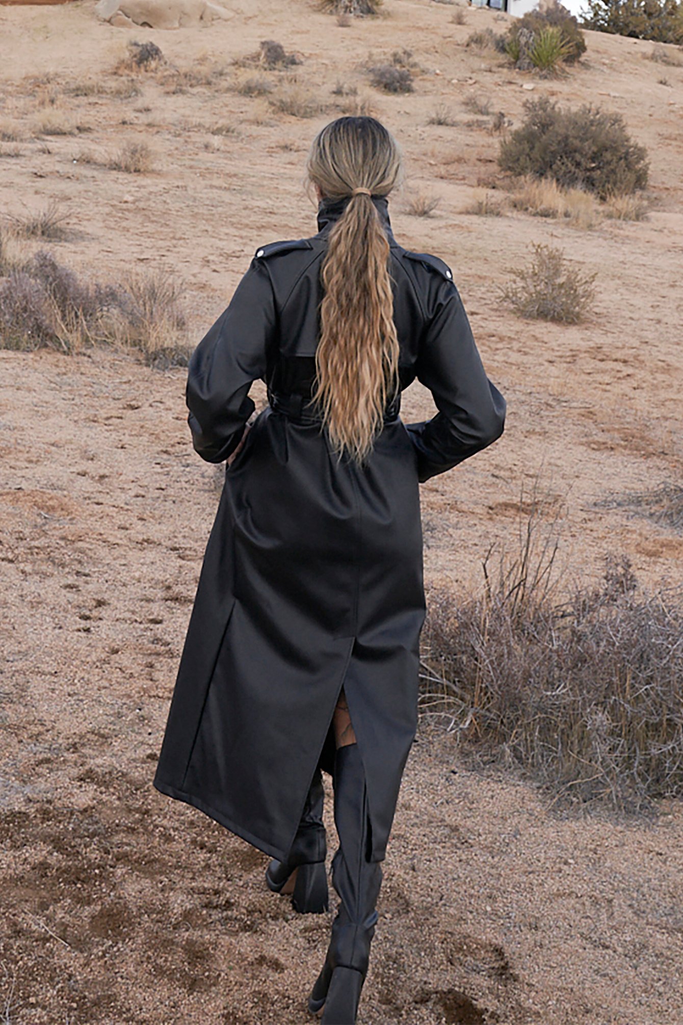 Pu Coat Black | NA-KD