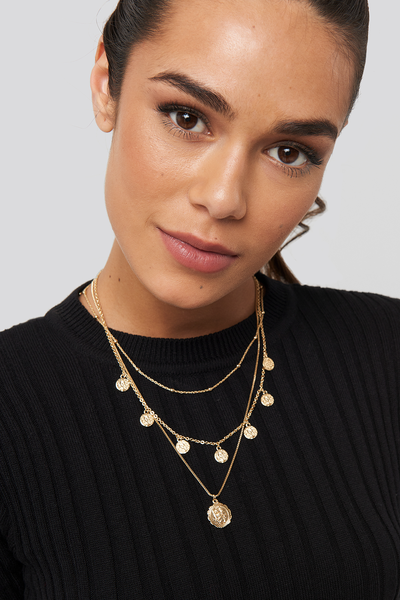 Coins Necklace Gold | NA-KD