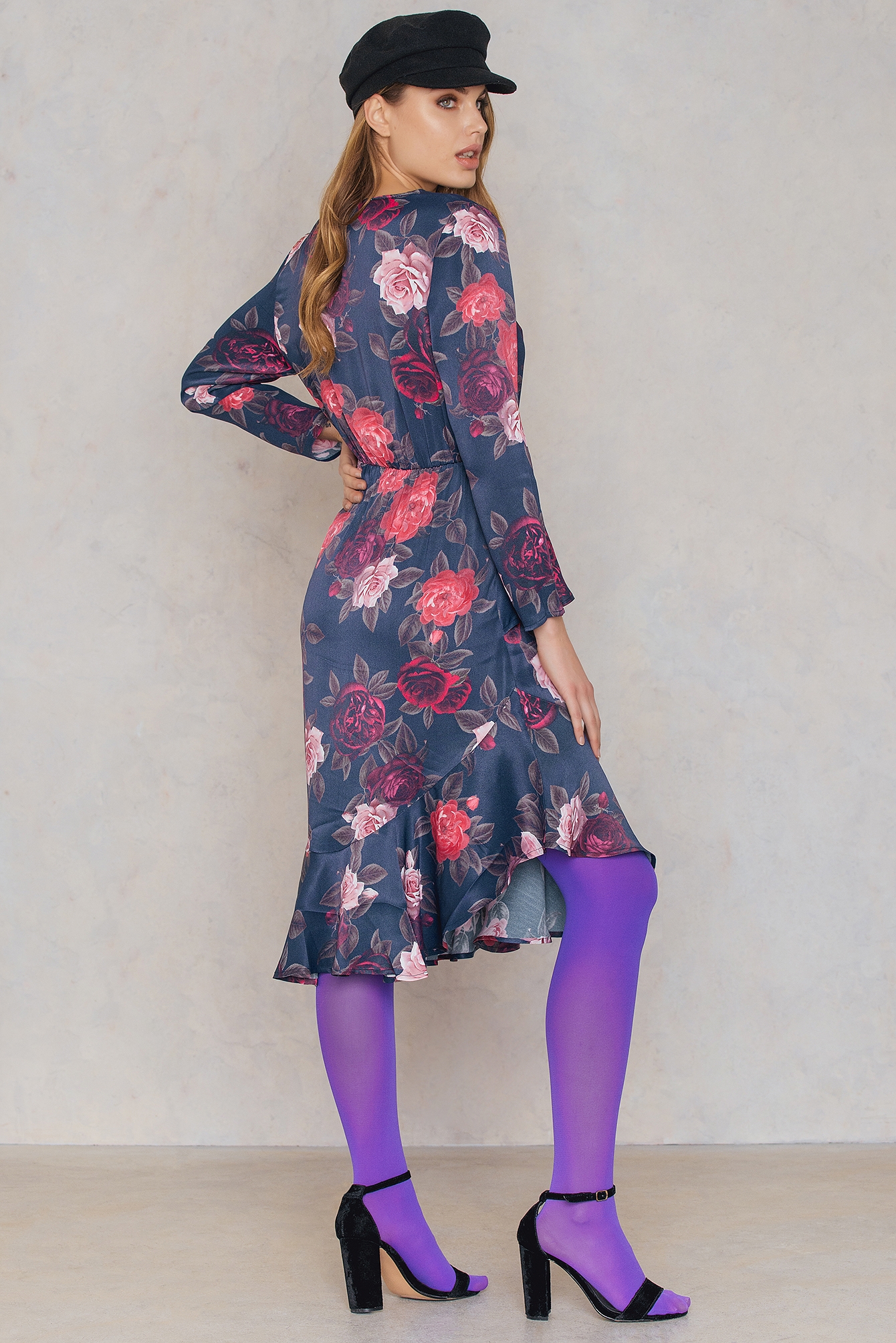 Coloured Tights Purple Na Kd