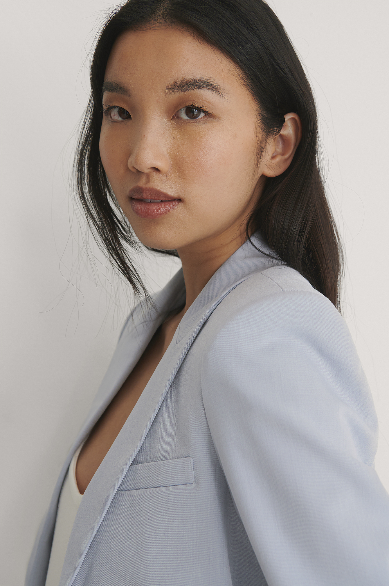 Kurzer Blazer Blau | na-kd.com