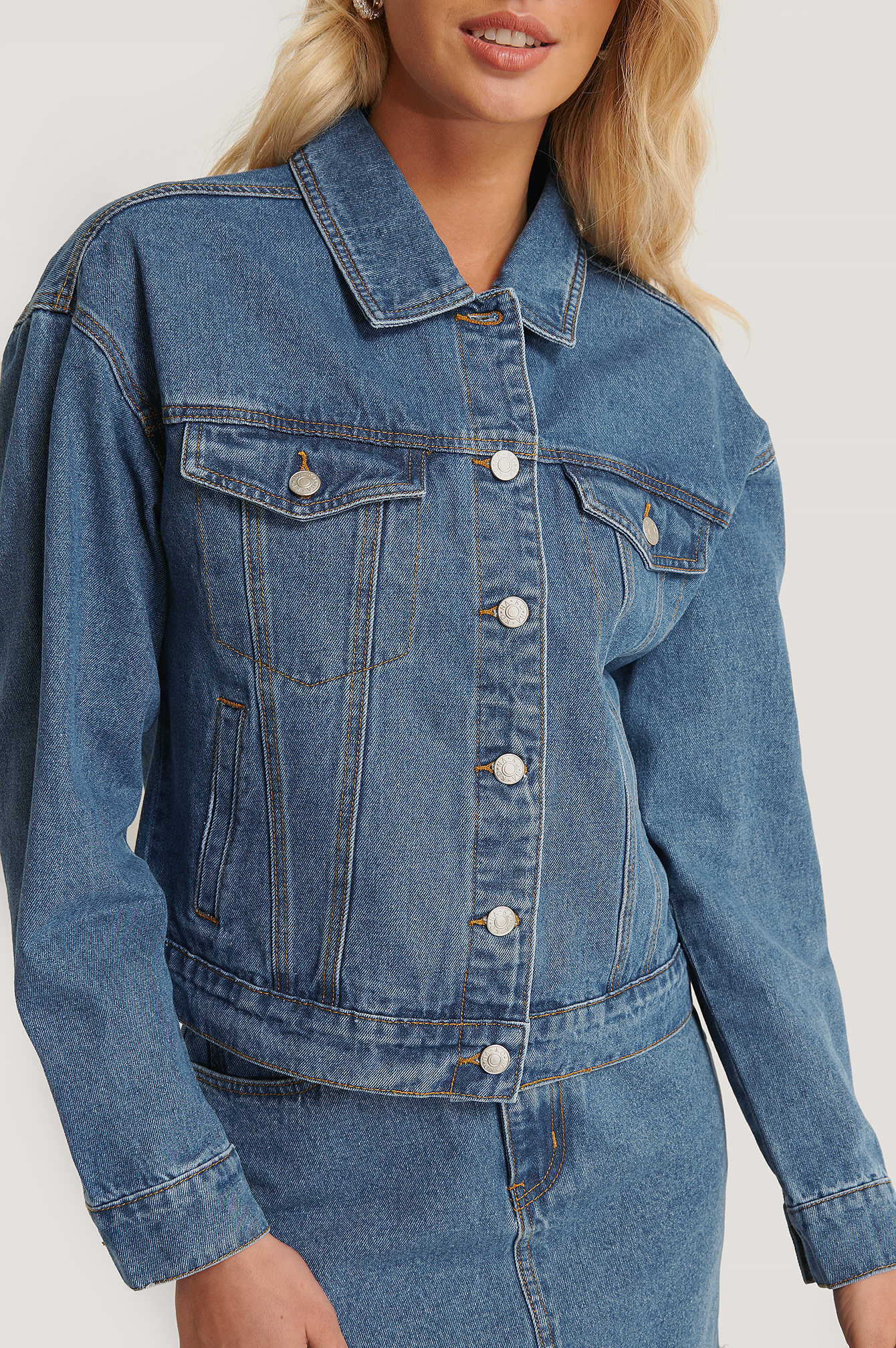 Denim Jacket Azul | na-kd.com