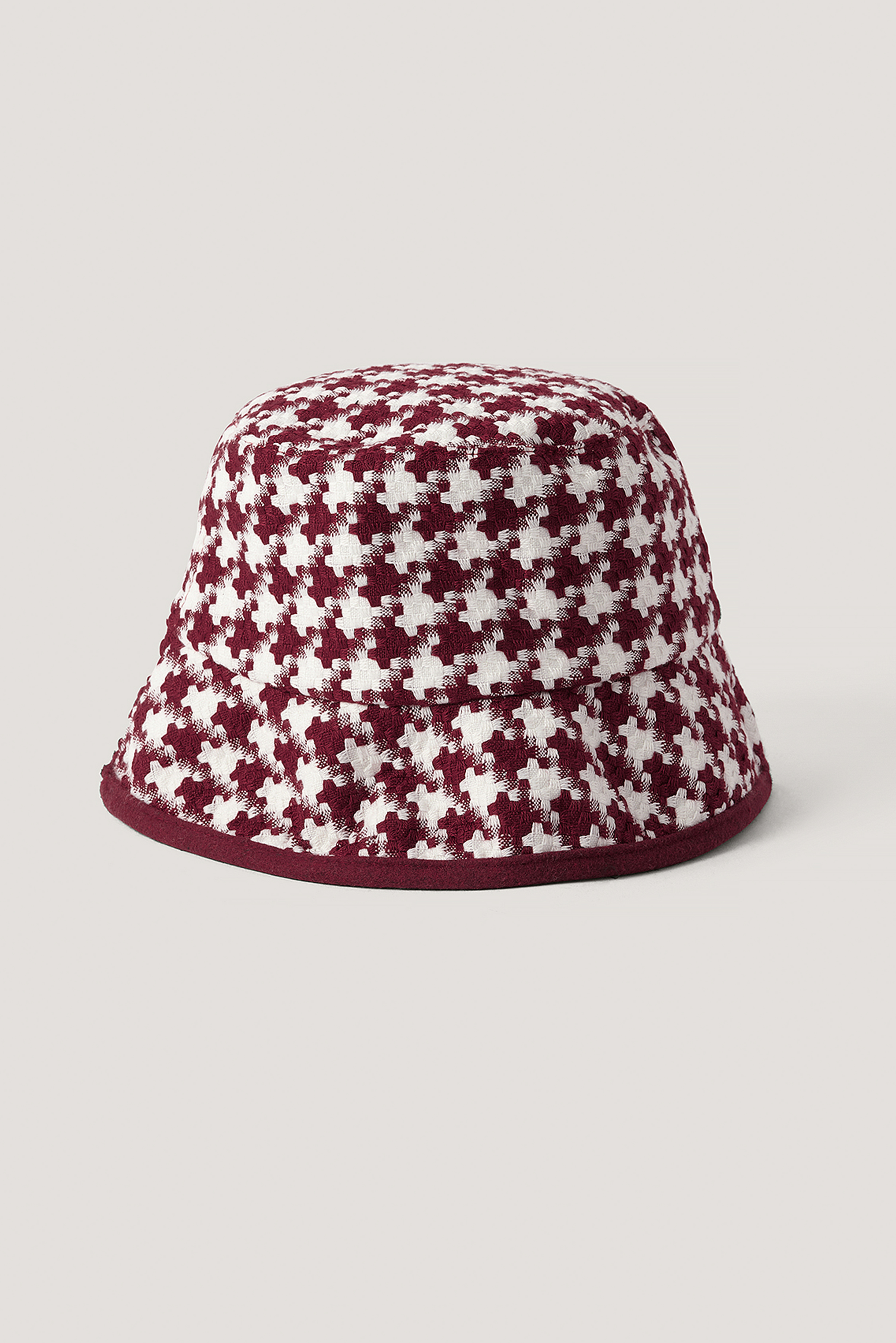 Dogtooth Bucket Hat Red | na-kd.com