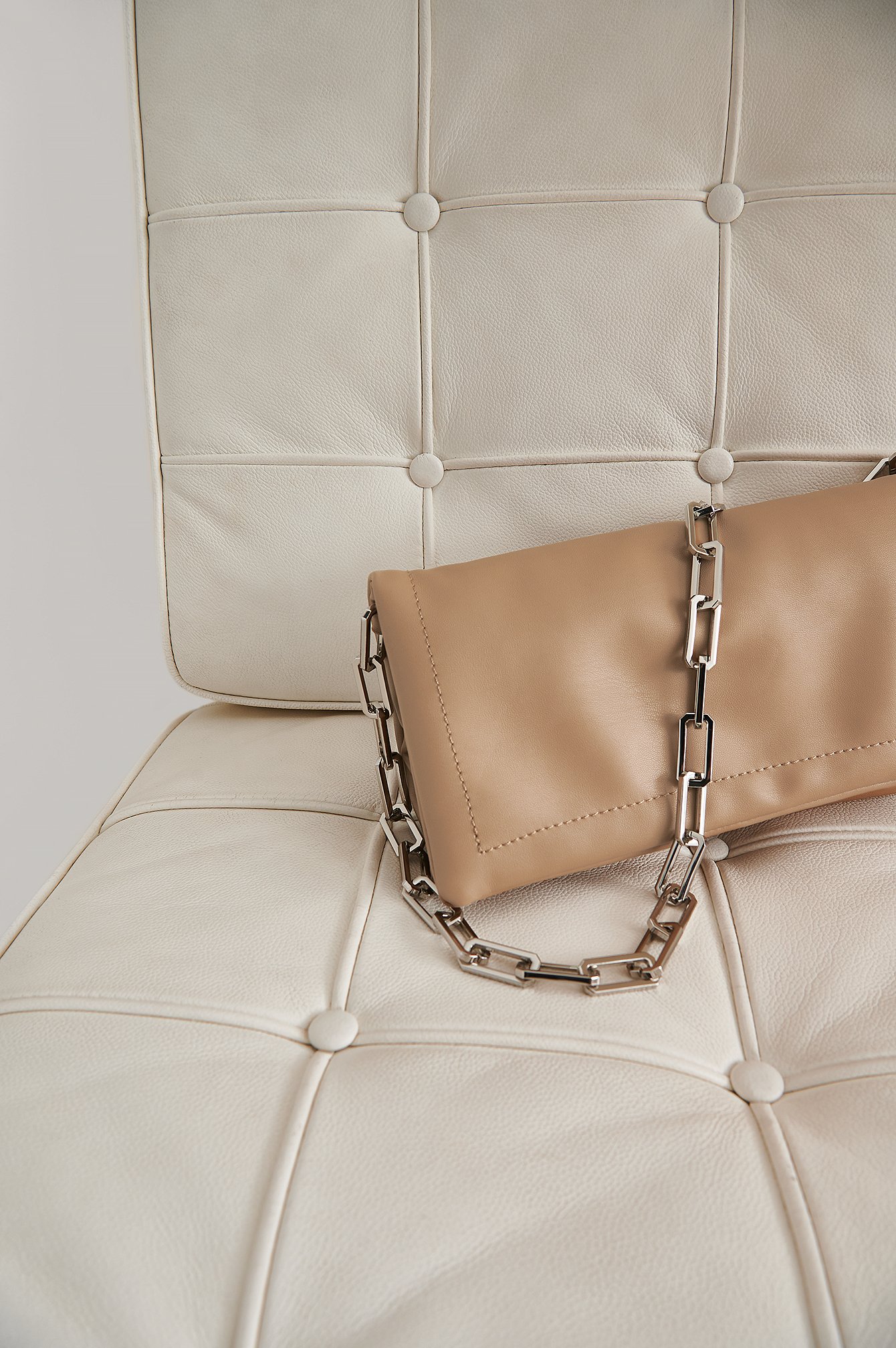 Kleine Kantige Strick-Tasche Lila | na-kd.com