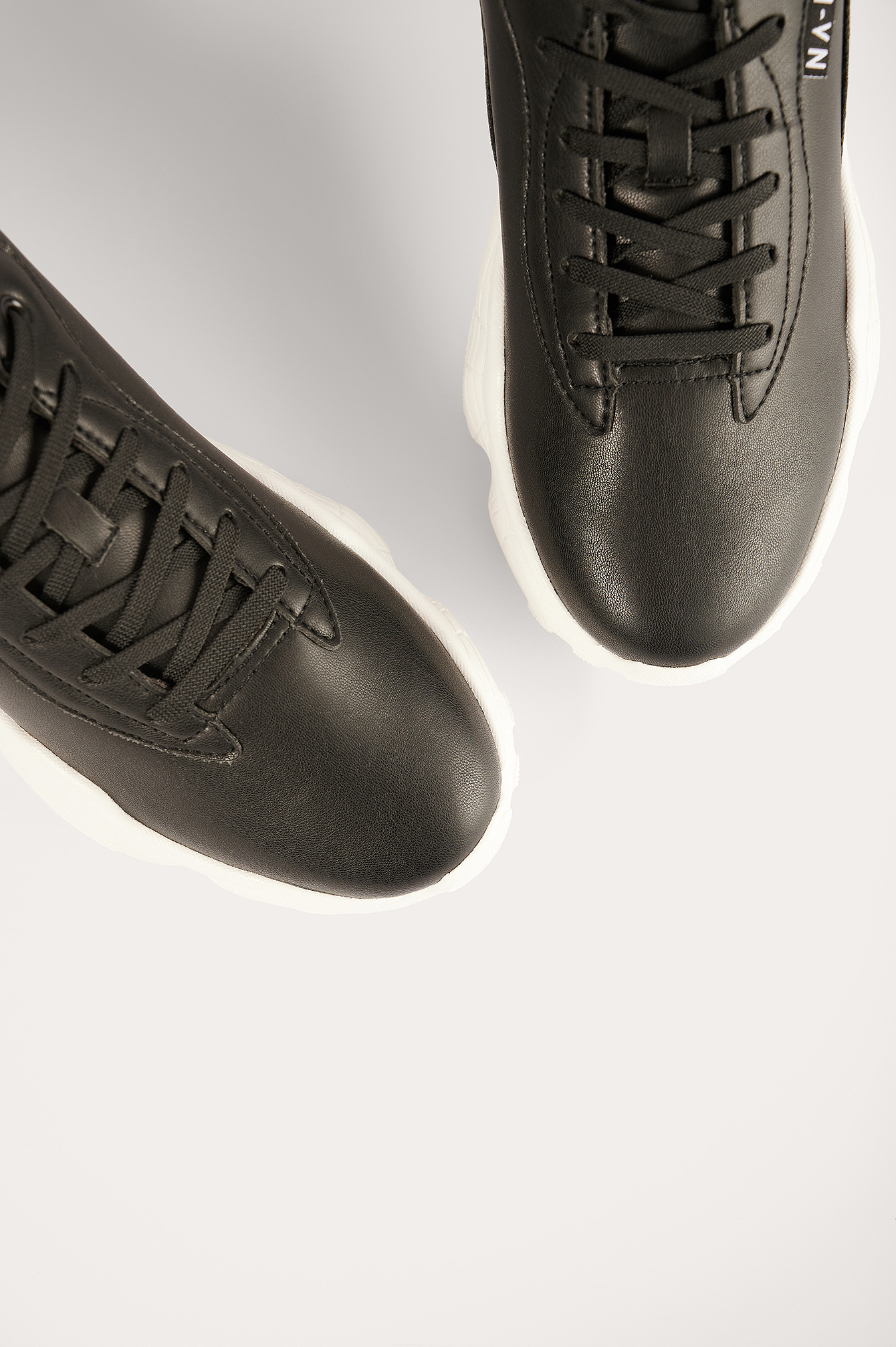 Flag Logo Chunky Trainers Black | na-kd.com