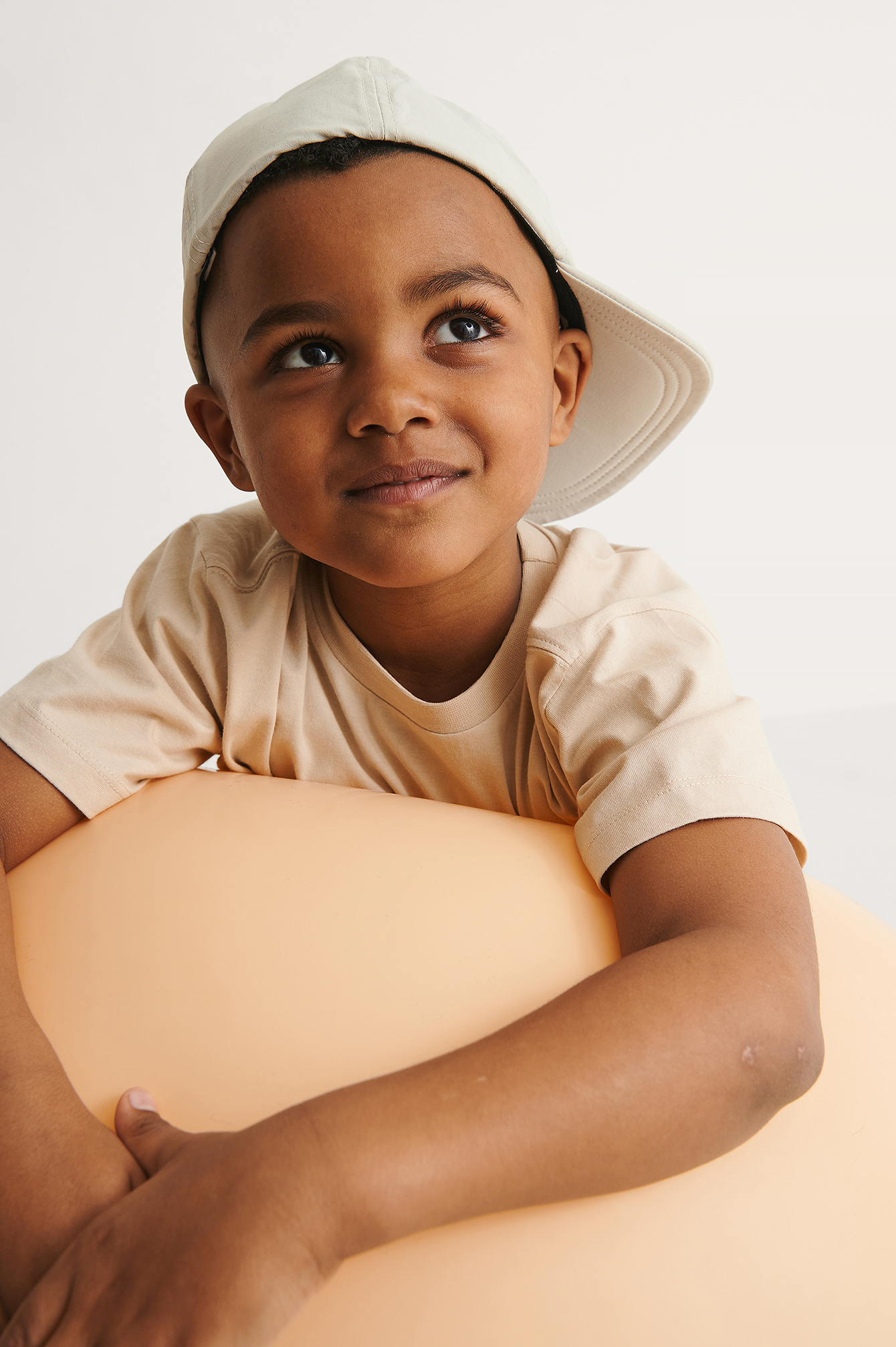 Strickhose aus ökologischem Material Beige | na-kd.com