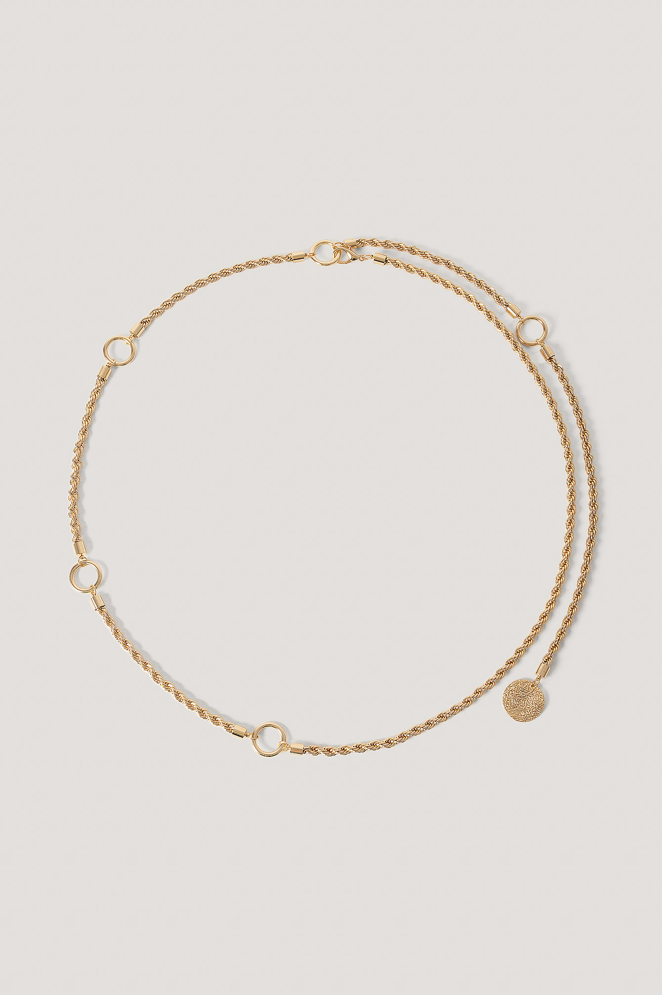 Layered Cordon Belt Guld | na-kd.com