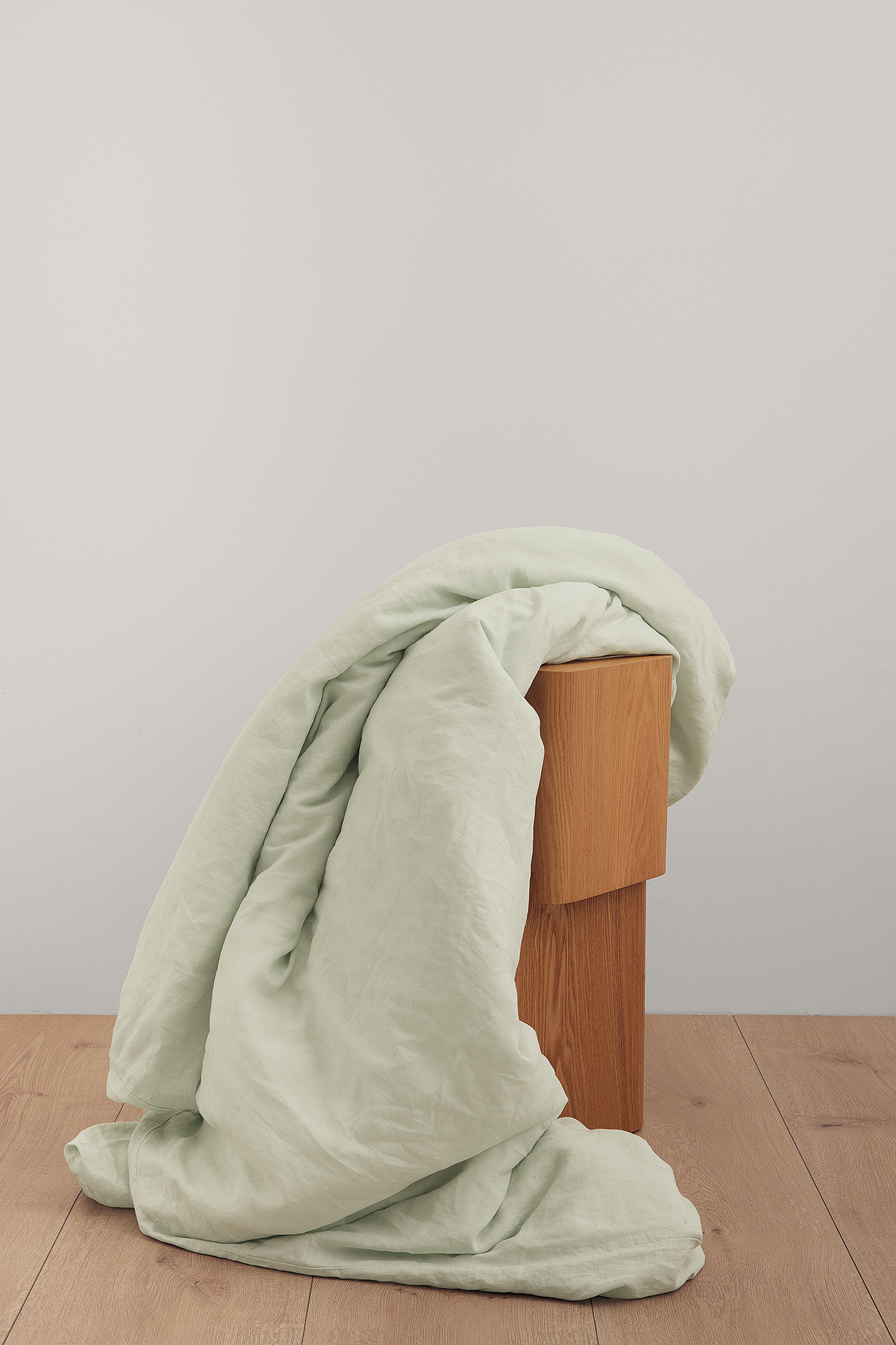 Linen Bedding Set Single Purple | na-kd.com