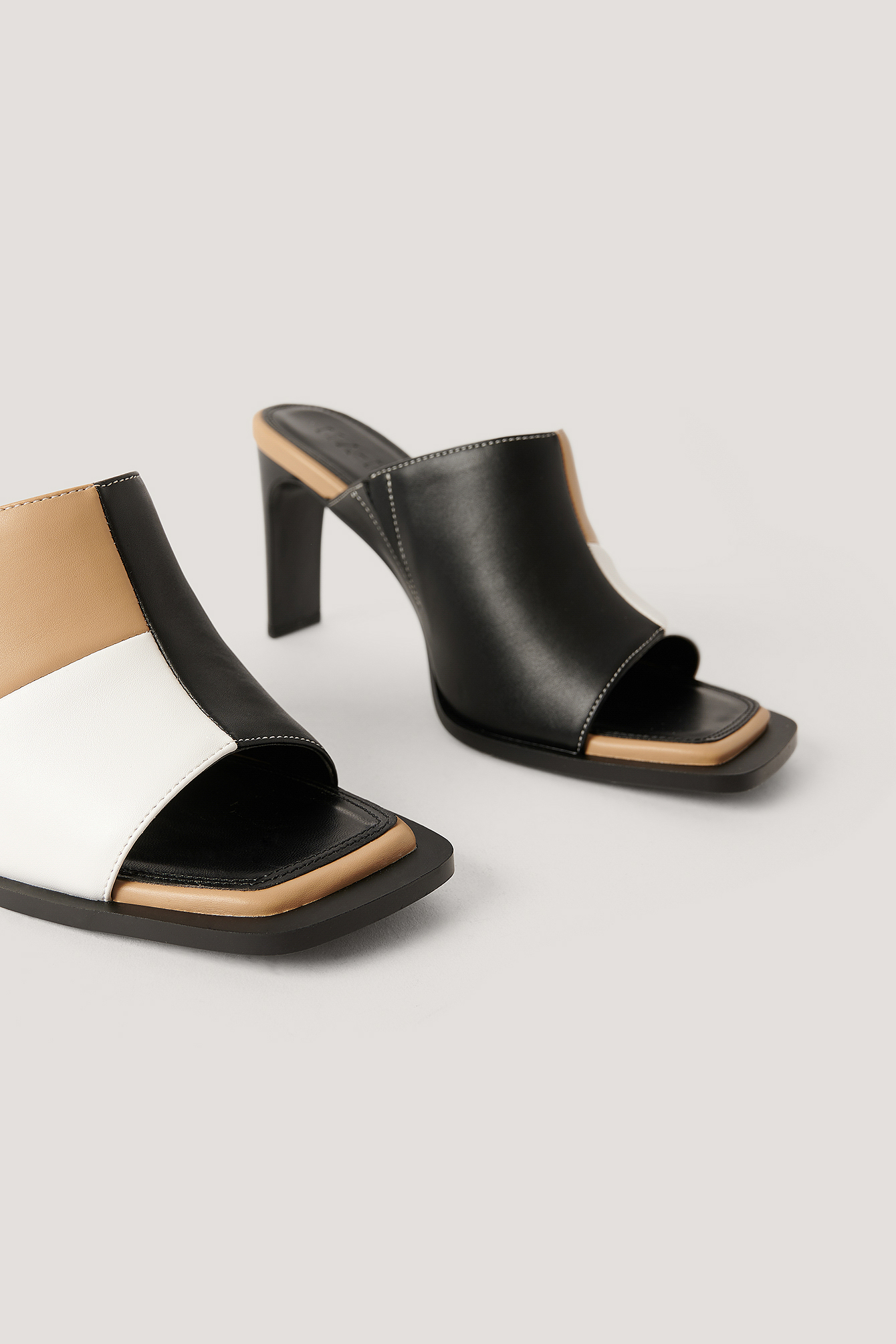 Multi Toned Mules Multicolor | na-kd.com