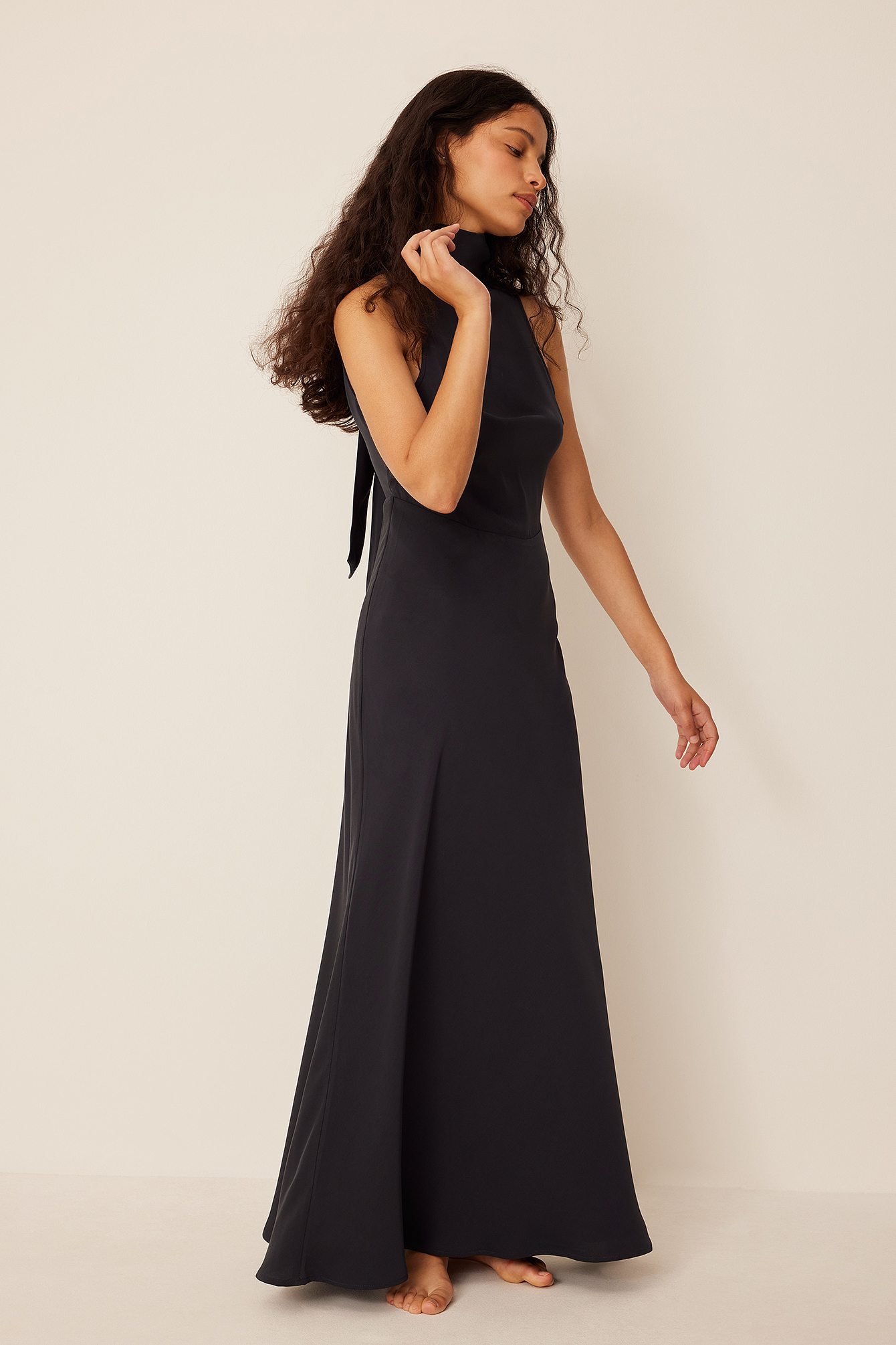 soft ivory angel long dress - Wishupon