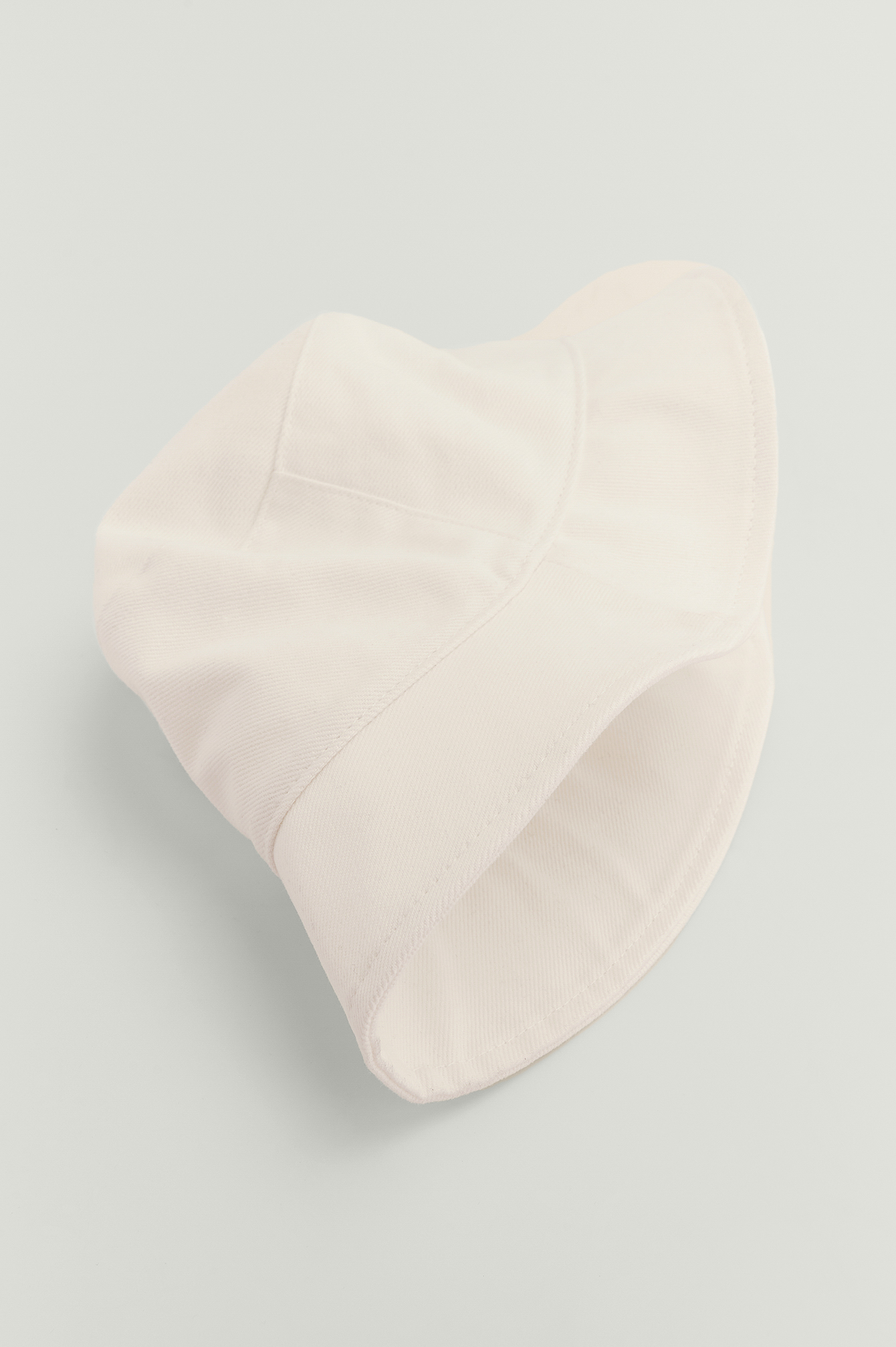 Organic Basic Bucket Hat Offwhite | na-kd.com
