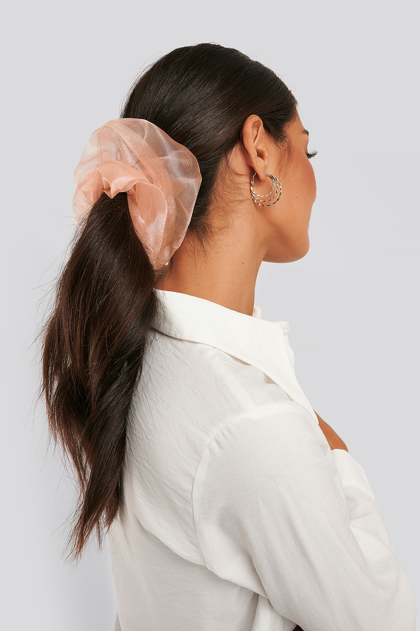 Organza Scrunchie Pink | NA-KD