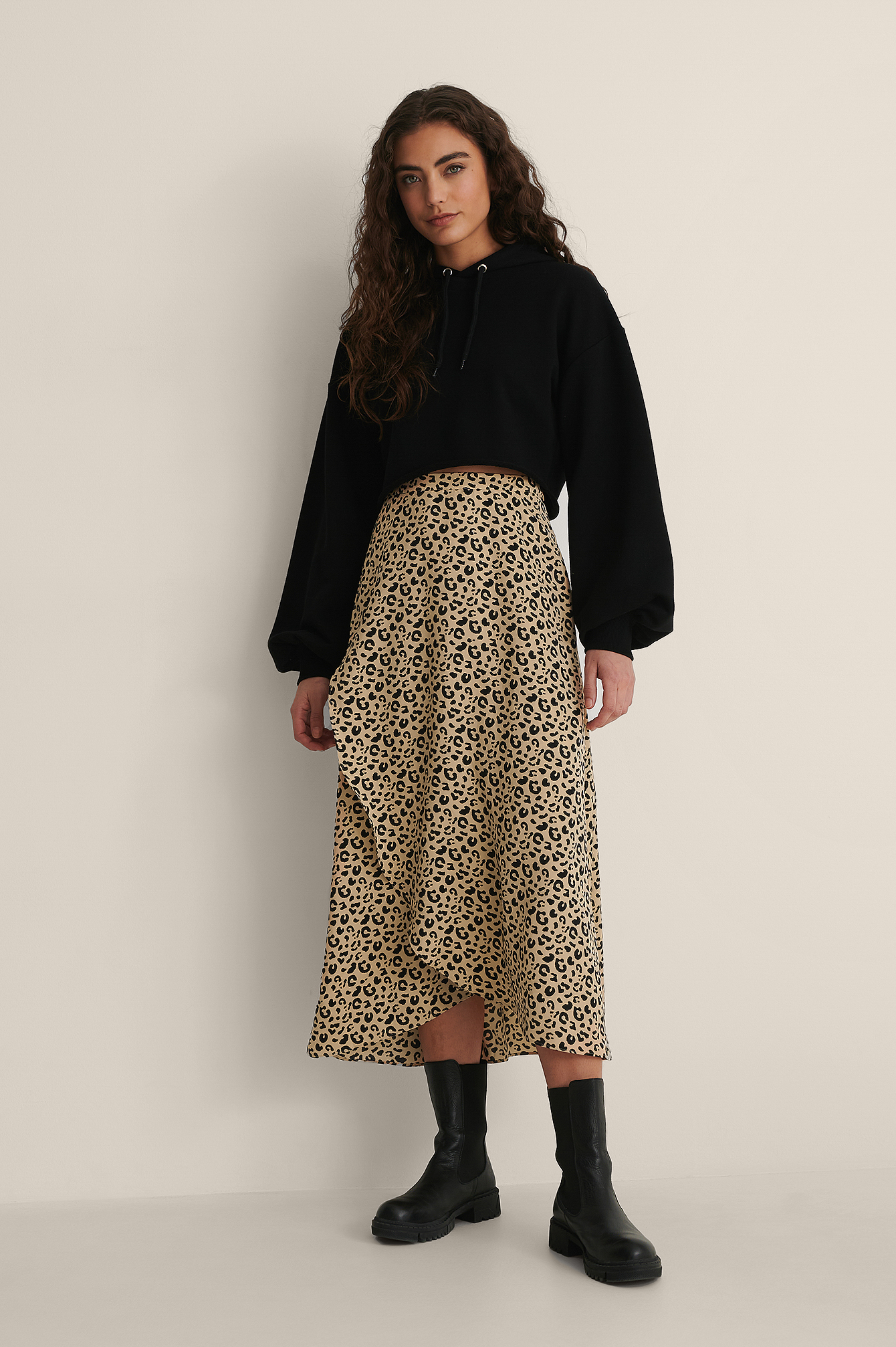 Overlap Skirt Multicolor Na Kd