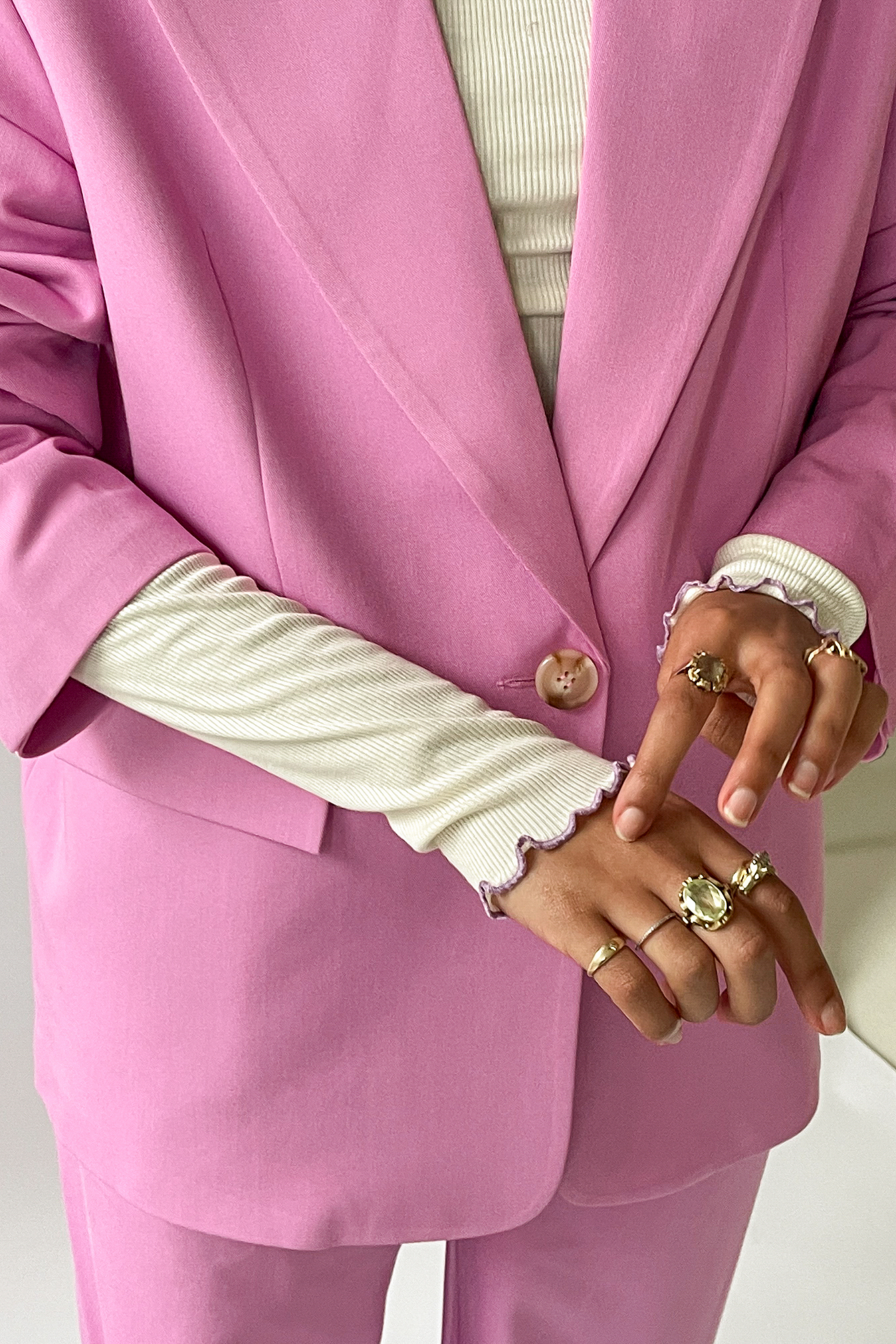 Oversize-Blazer Rosa | na-kd.com