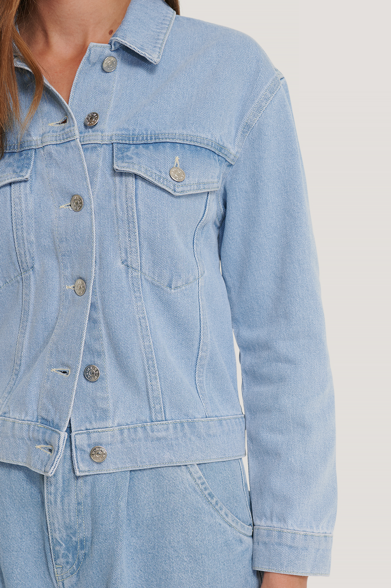 Oversized Denim Jacket Blau | na-kd.com