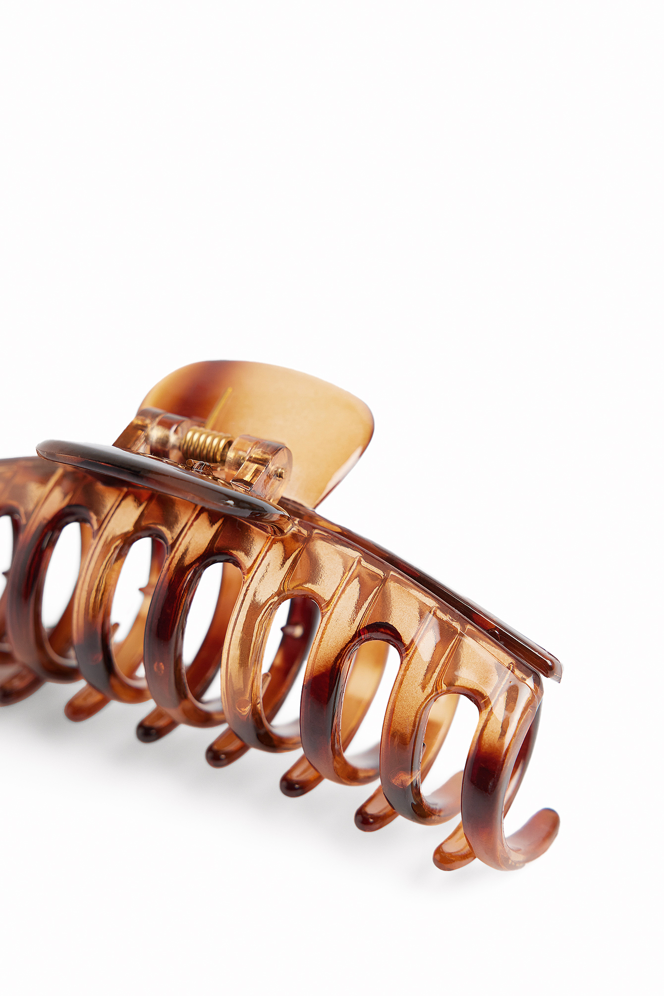 Round Big Hair Claw Brown | NA-KD