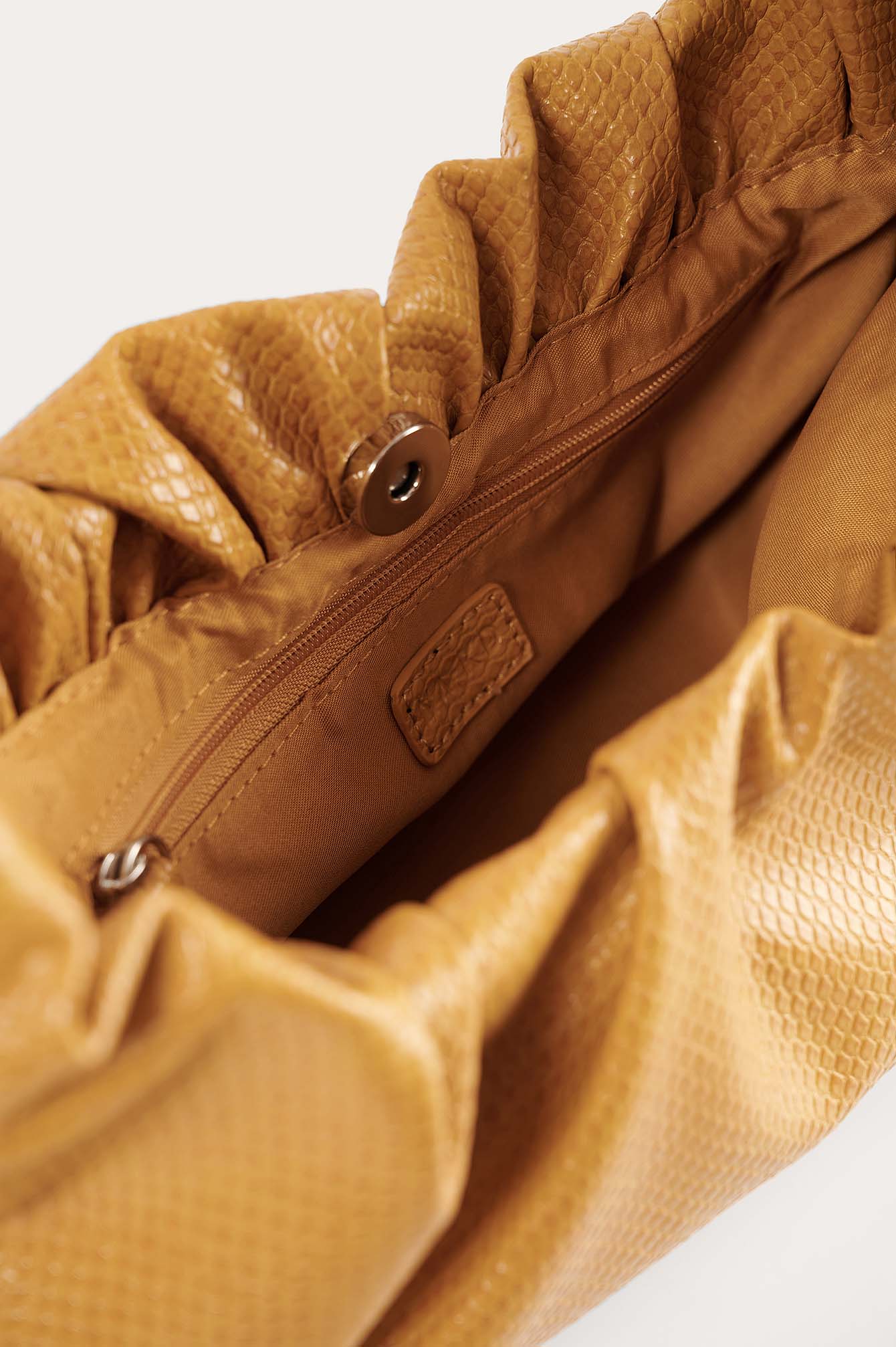 Ruffled Shoulder Bag Yellow | na-kd.com