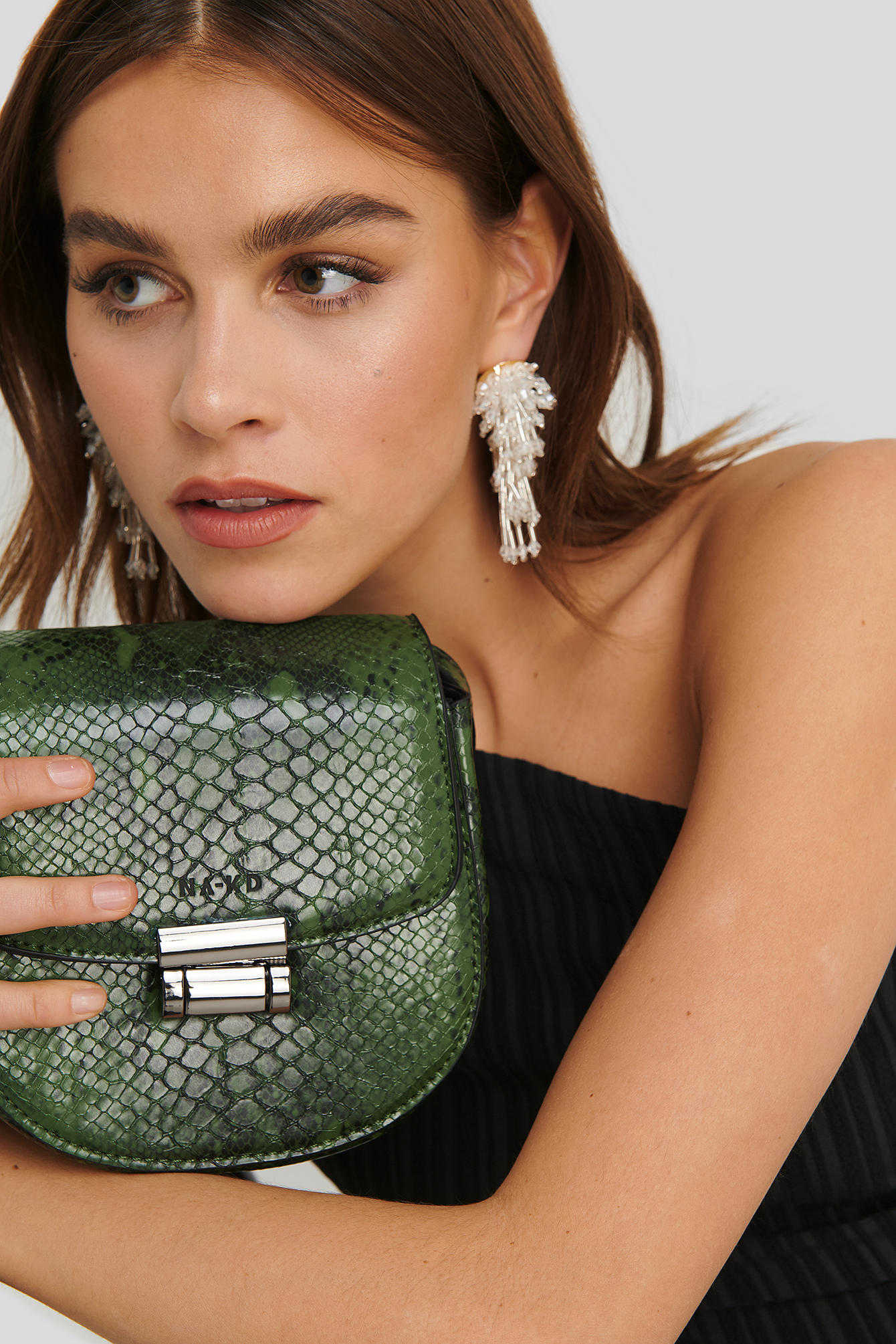 Snake Mini Shoulder Bag Multicolor | NA-KD