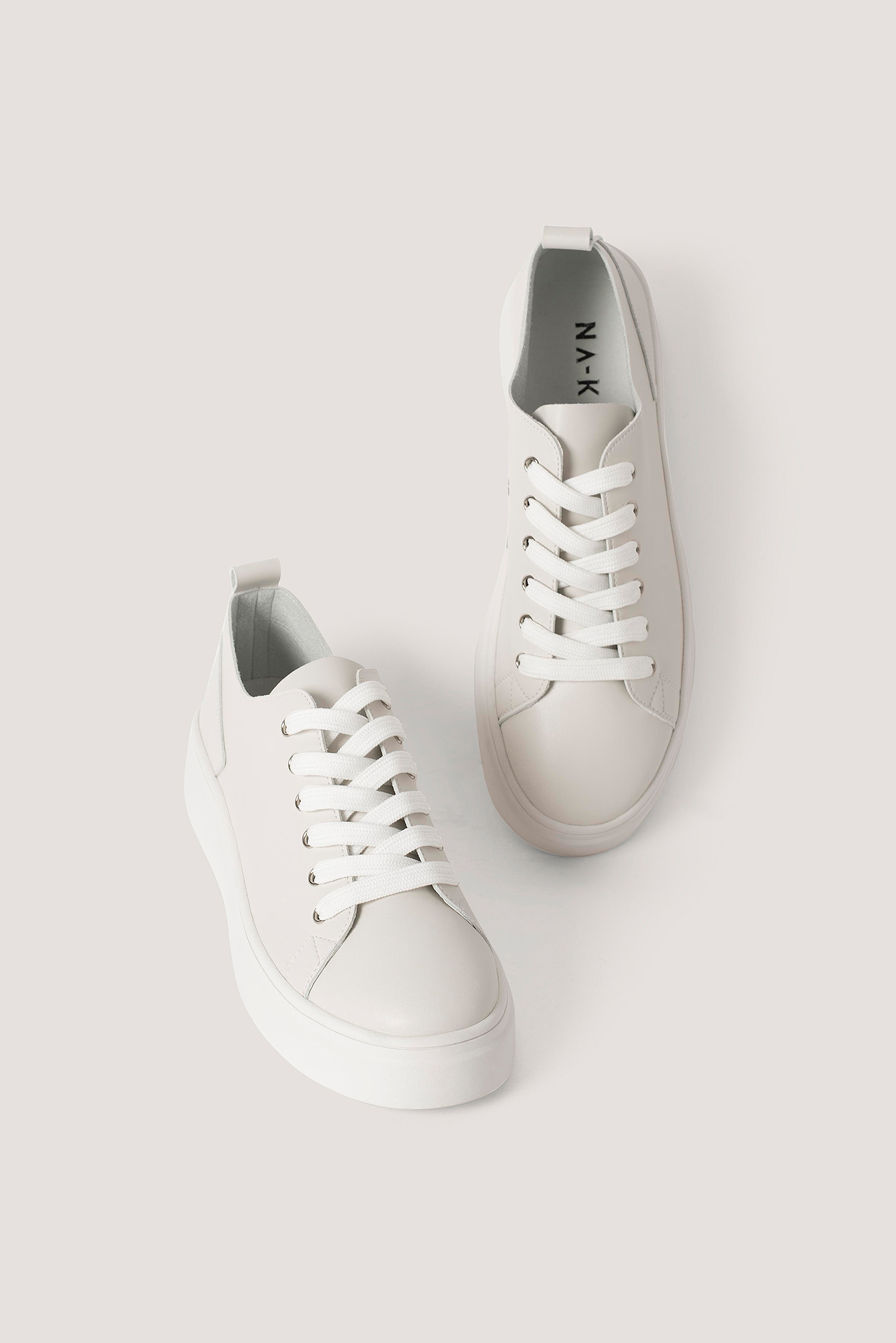 Soft Upper Basic Sneakers White | na-kd.com