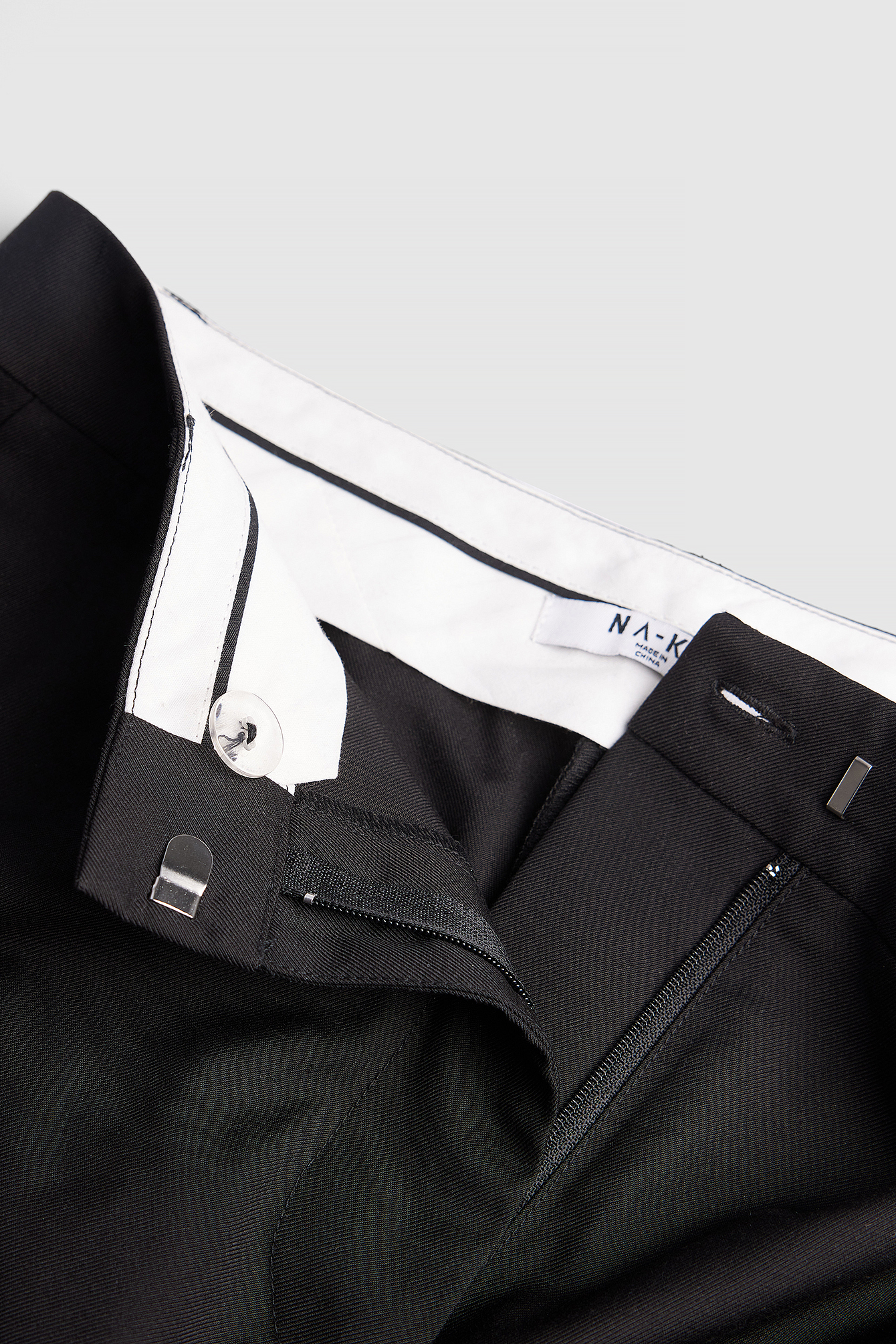 Na-kd Classic Tailored Straight Leg Suit Pants - Black | ModeSens