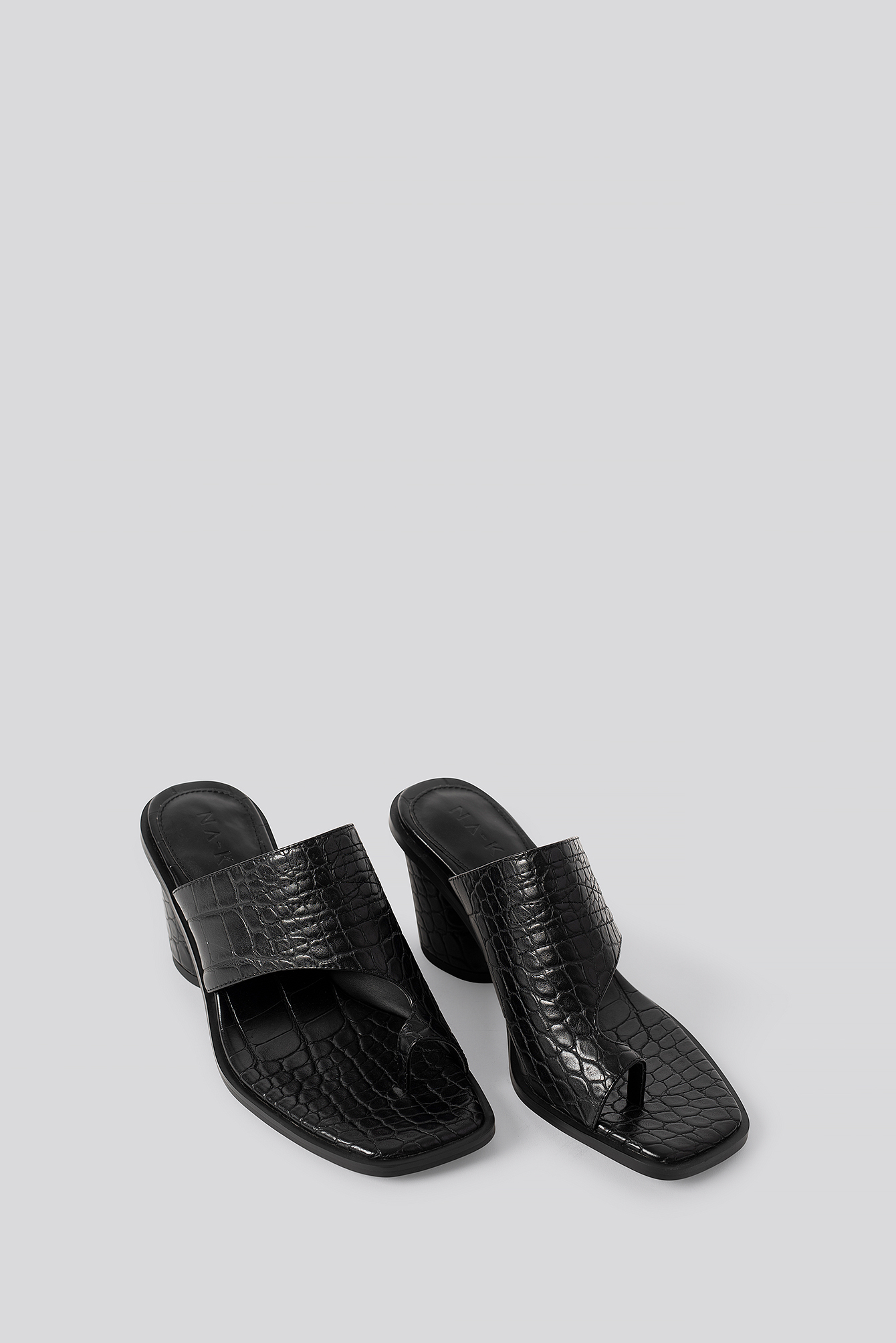 Toe Ring Mules Black | na-kd.com