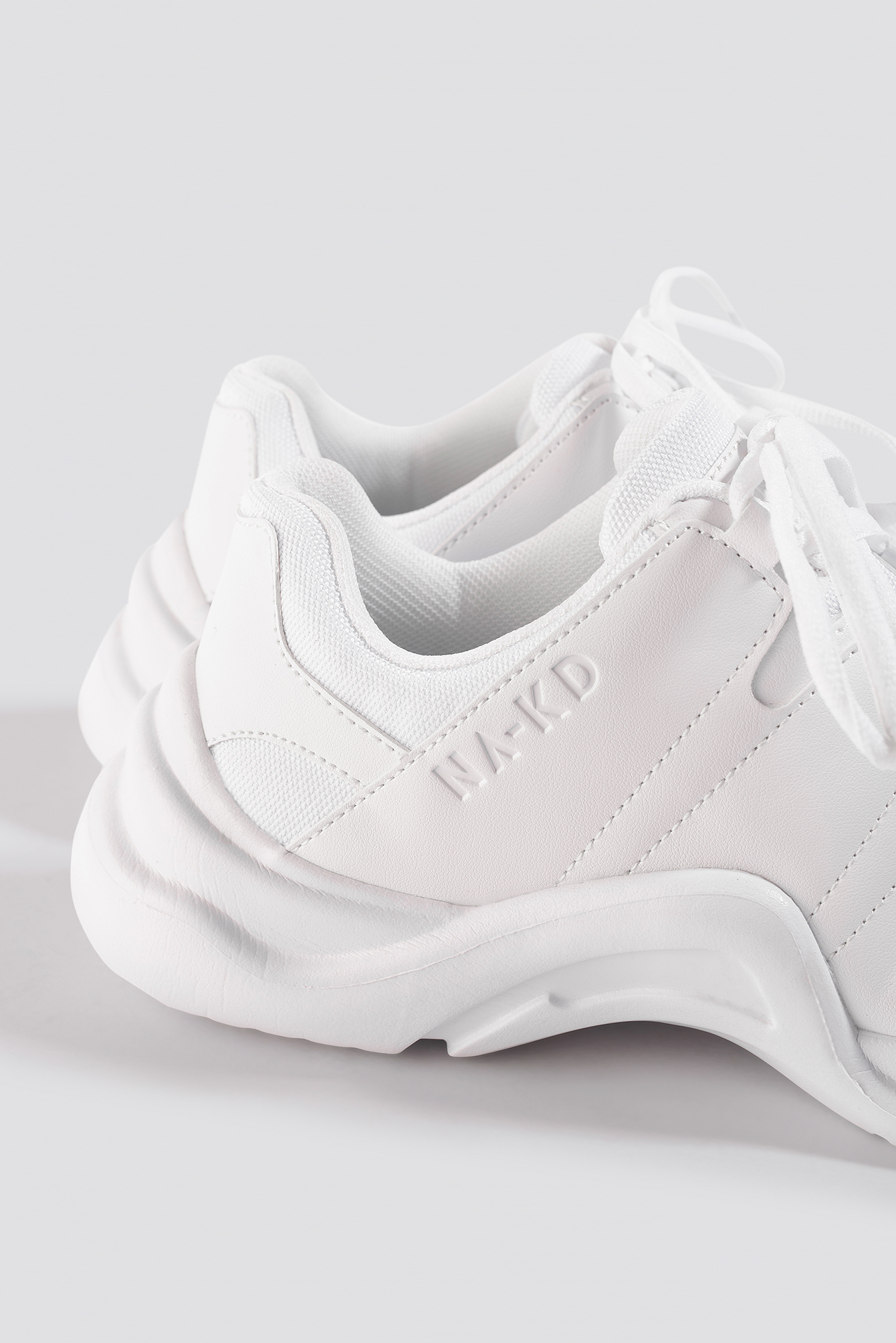 Wavy Sole Trainers White | na-kd.com