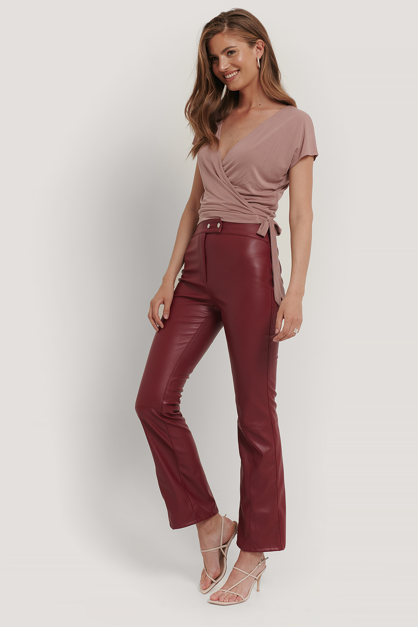 Wrap-Top Rosa | NA-KD